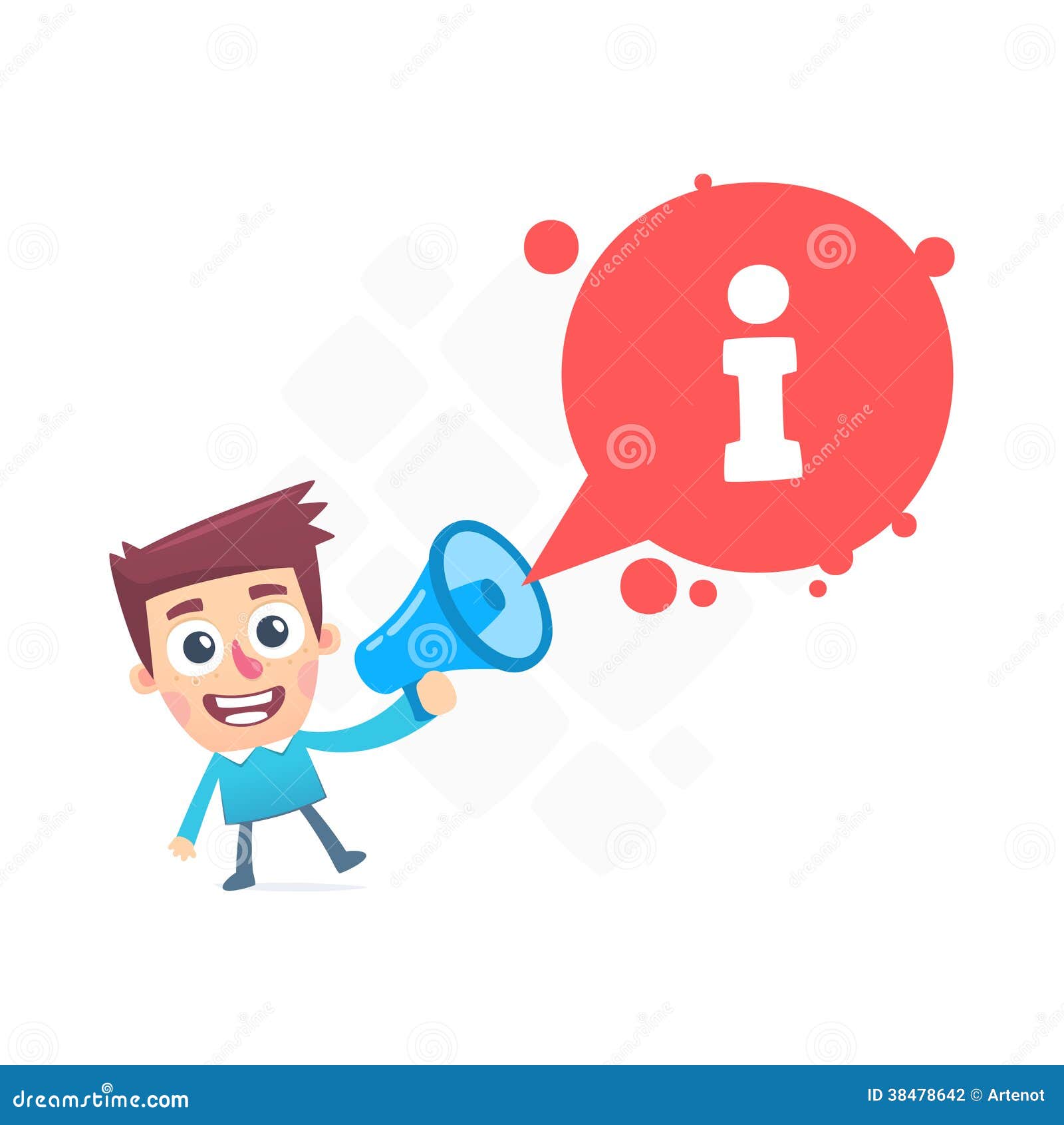 Vorlage Der Wichtigen Informationen Stock Abbildung - Illustration von ...