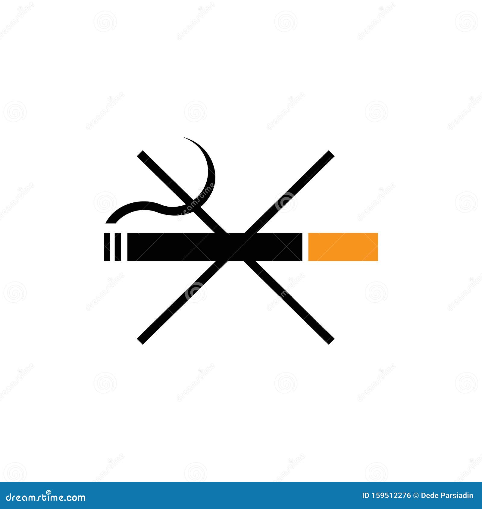 Vorlage Zur Illustration Von Rauchen-Symbol-Vector-Logos Vektor ...