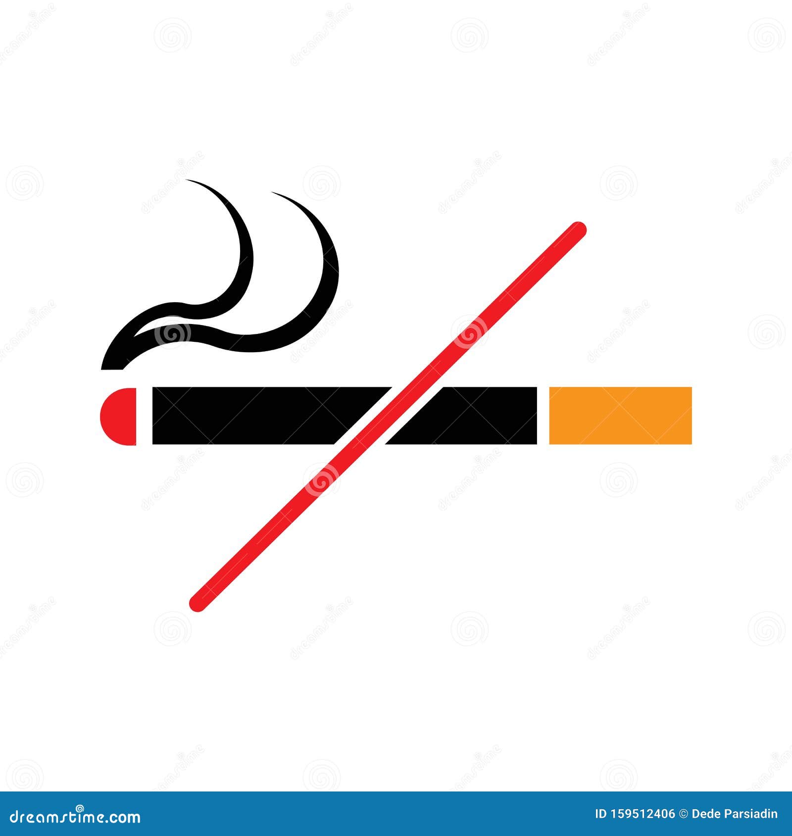 Vorlage Zur Illustration Von Rauchen-Symbol-Vector-Logos Vektor ...