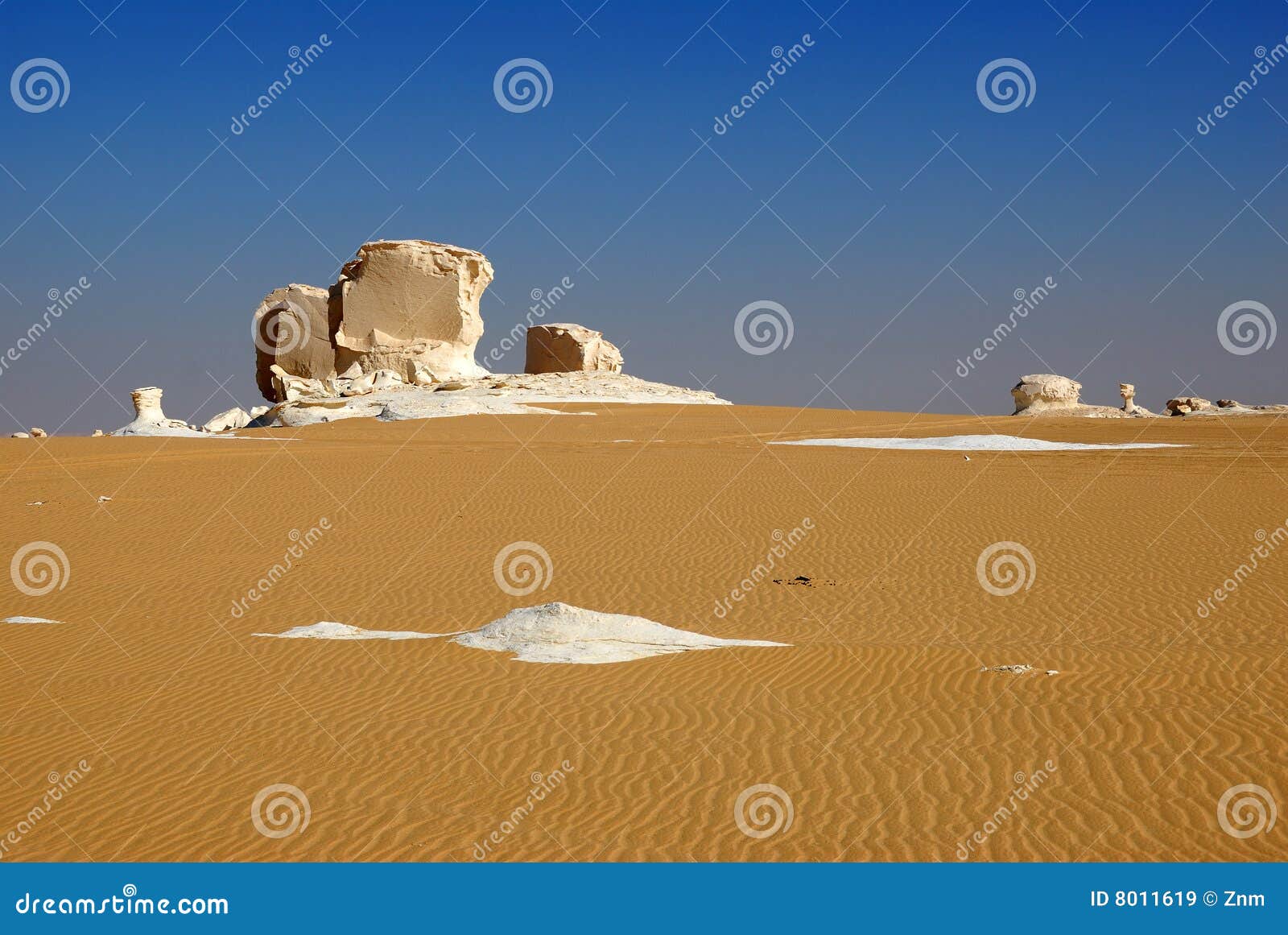Vormingen in De Witte Woestijn, De Sahara, Egypte Stock Afbeelding ...