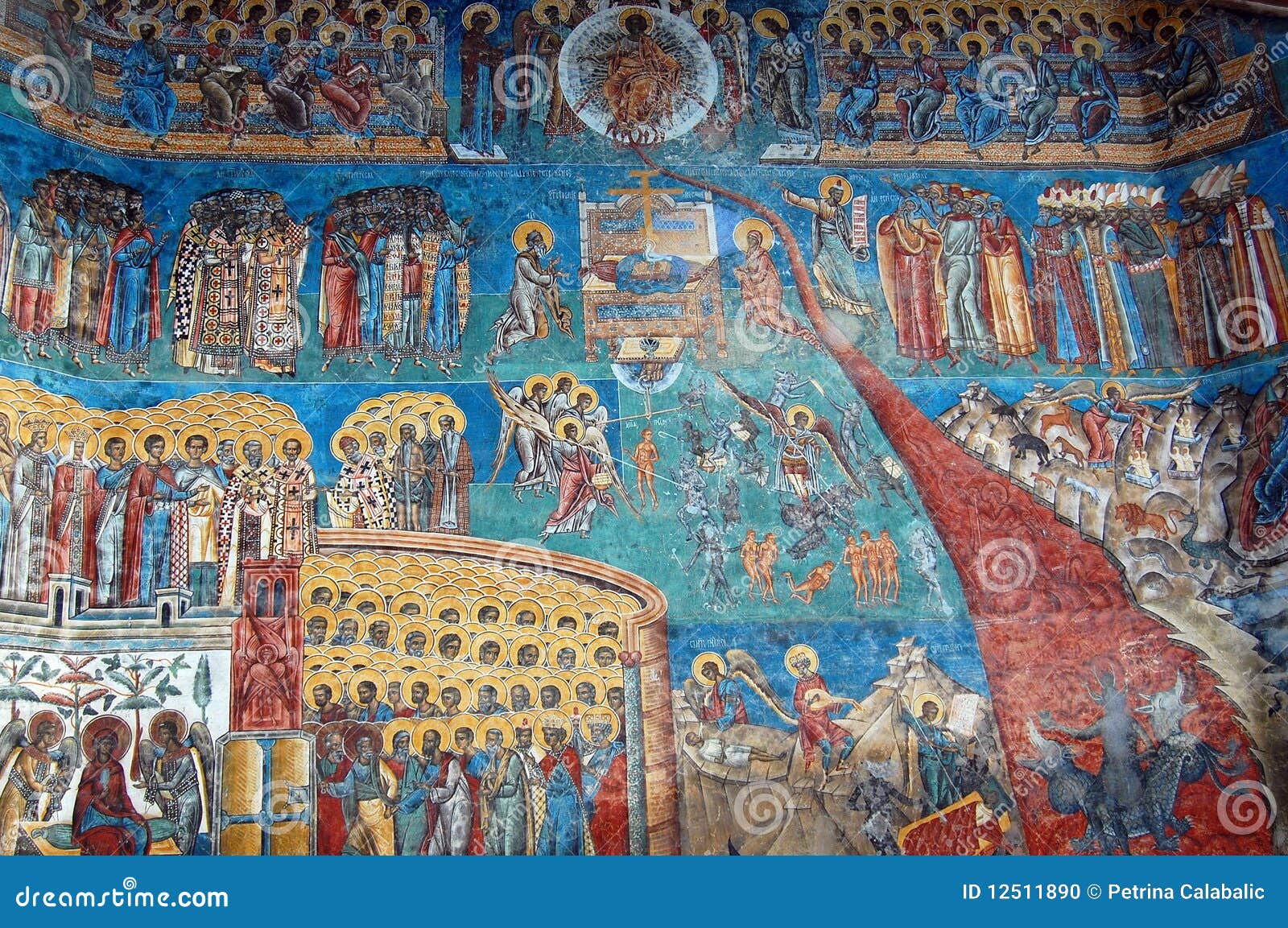 Voronet Monastery, Texture Royalty-Free Stock Photo | CartoonDealer.com ...