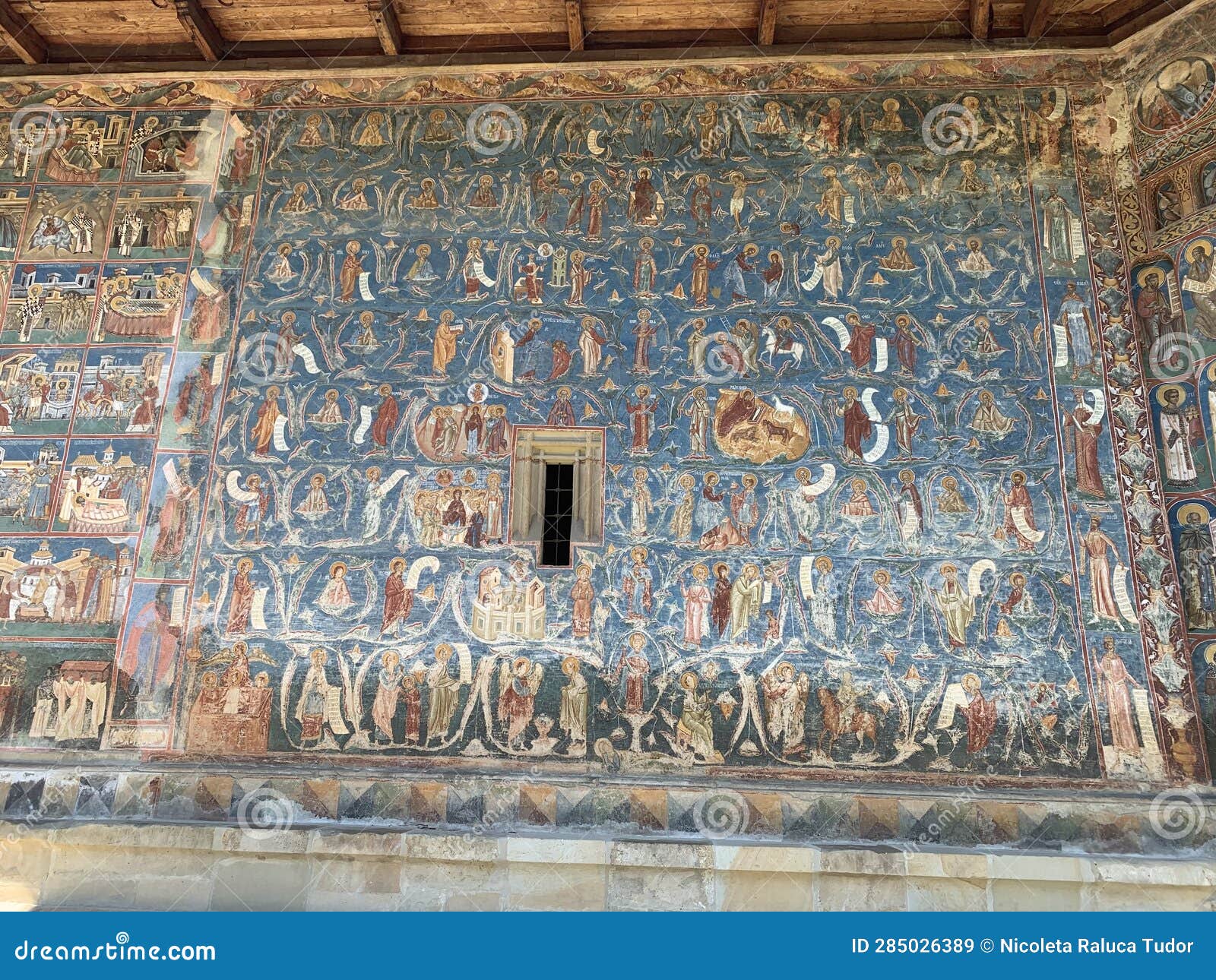 The Voronet Monastery is a Medieval Monastery in the Romanian Village ...