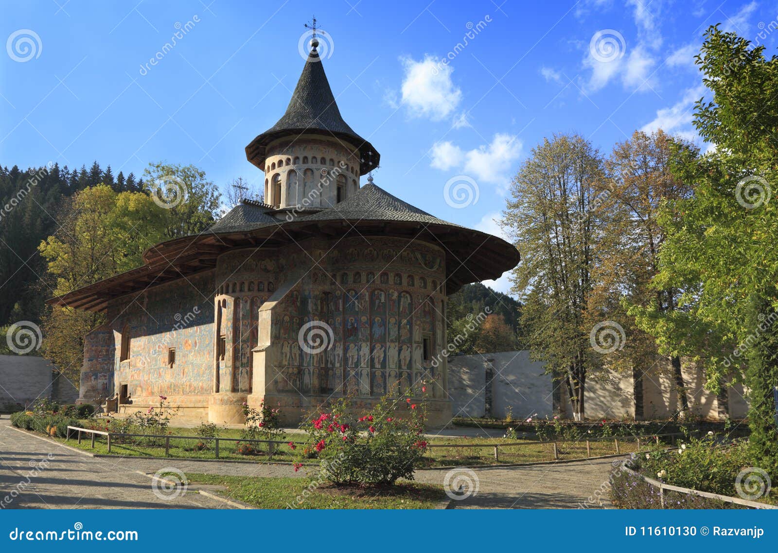 Voronet Monastery, Texture Royalty-Free Stock Photo | CartoonDealer.com ...