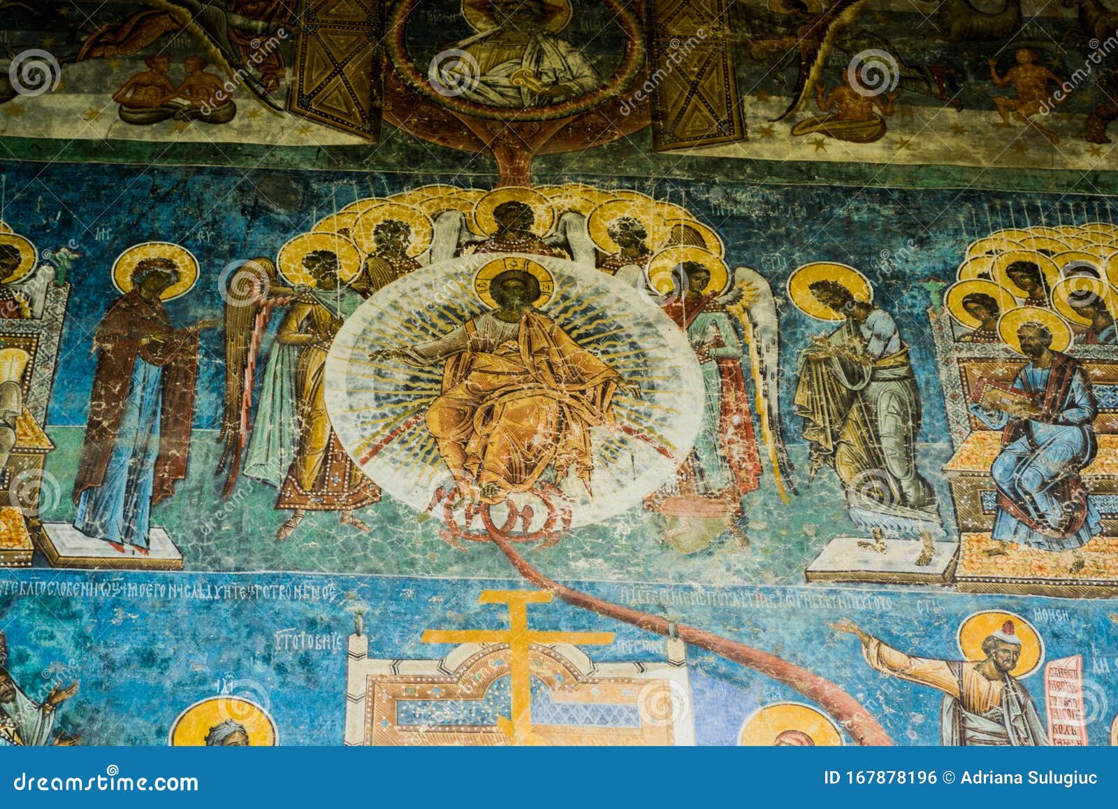 Voronet Monastery or the Sistine Chapel of the East Editorial Photo ...