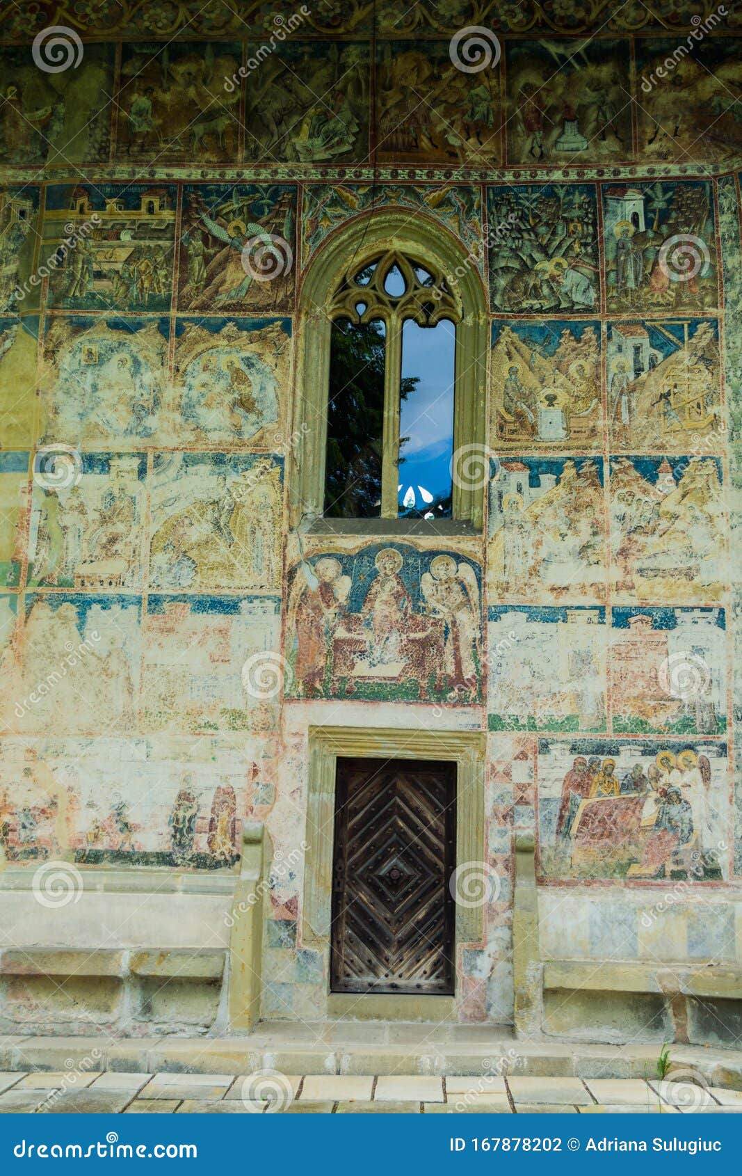 Voronet Monastery or the Sistine Chapel of the East Editorial ...