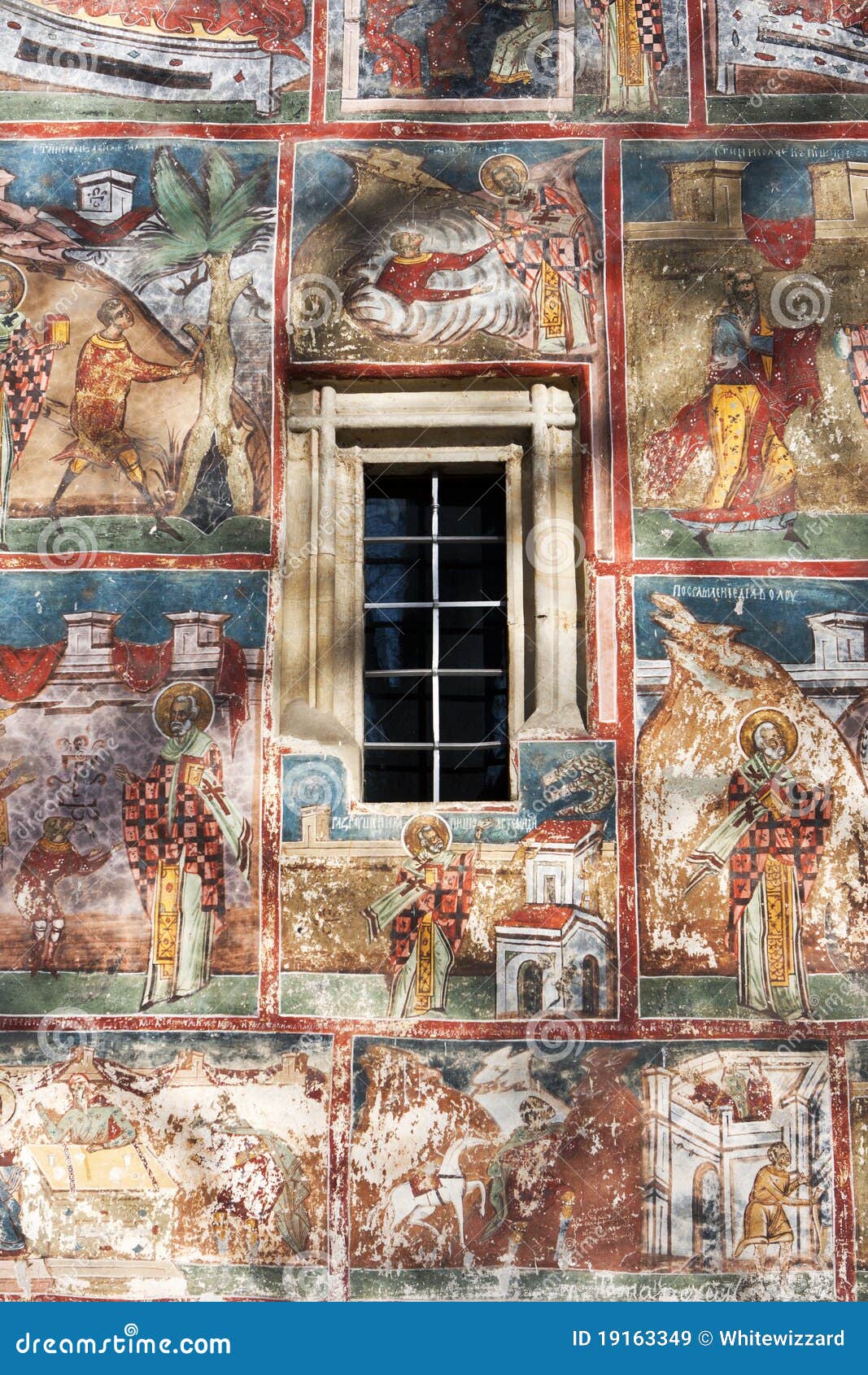 Voronet Monastery, Texture Royalty-Free Stock Photo | CartoonDealer.com ...