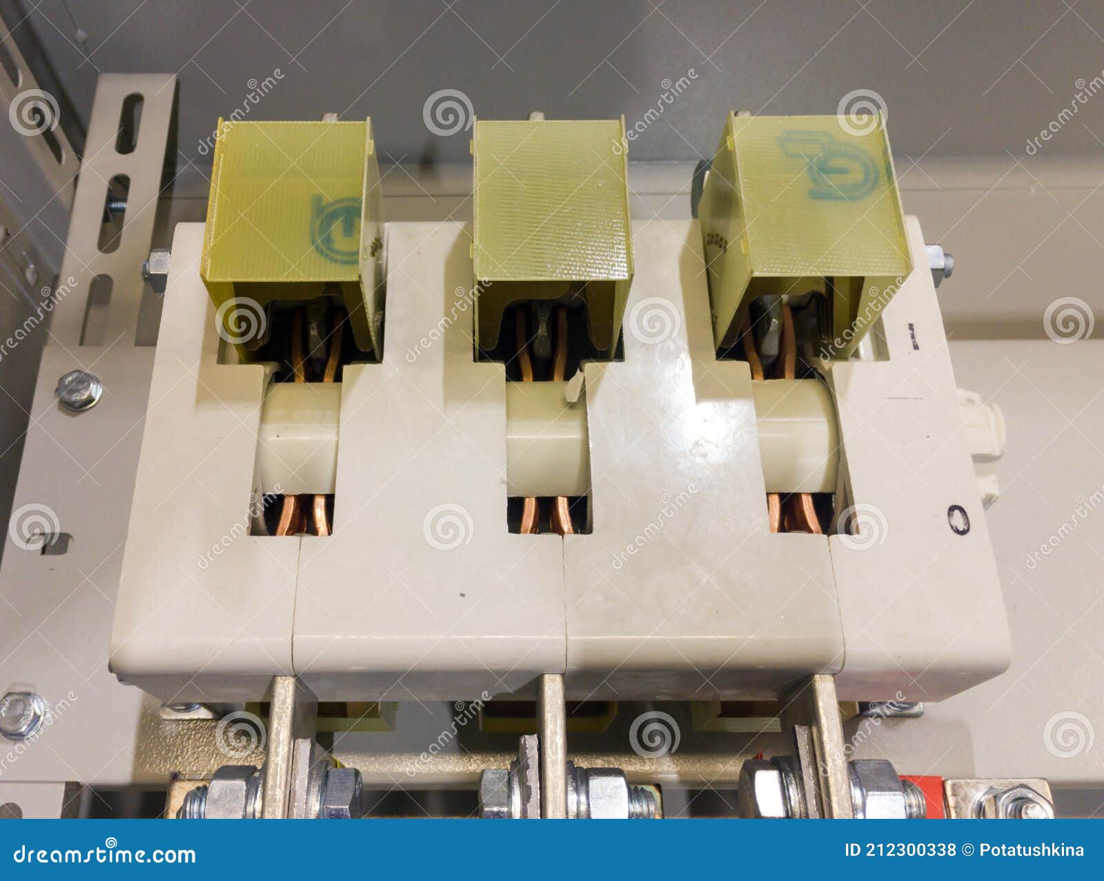 Changeover Switch with Installed Spark Arrestor Editorial Stock Photo ...