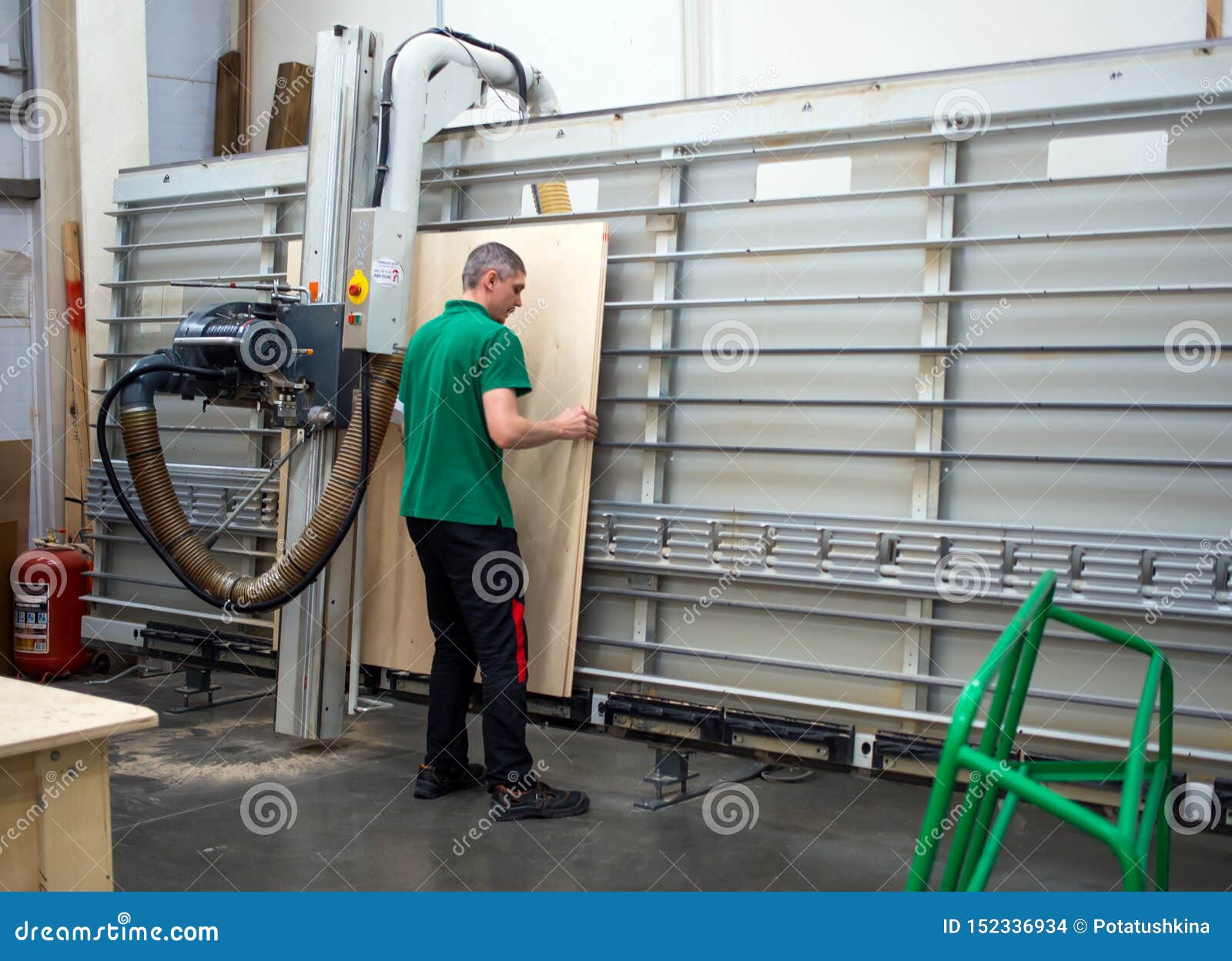 Cutting Sheet Material on a Vertical Format-cutting Machine Editorial ...