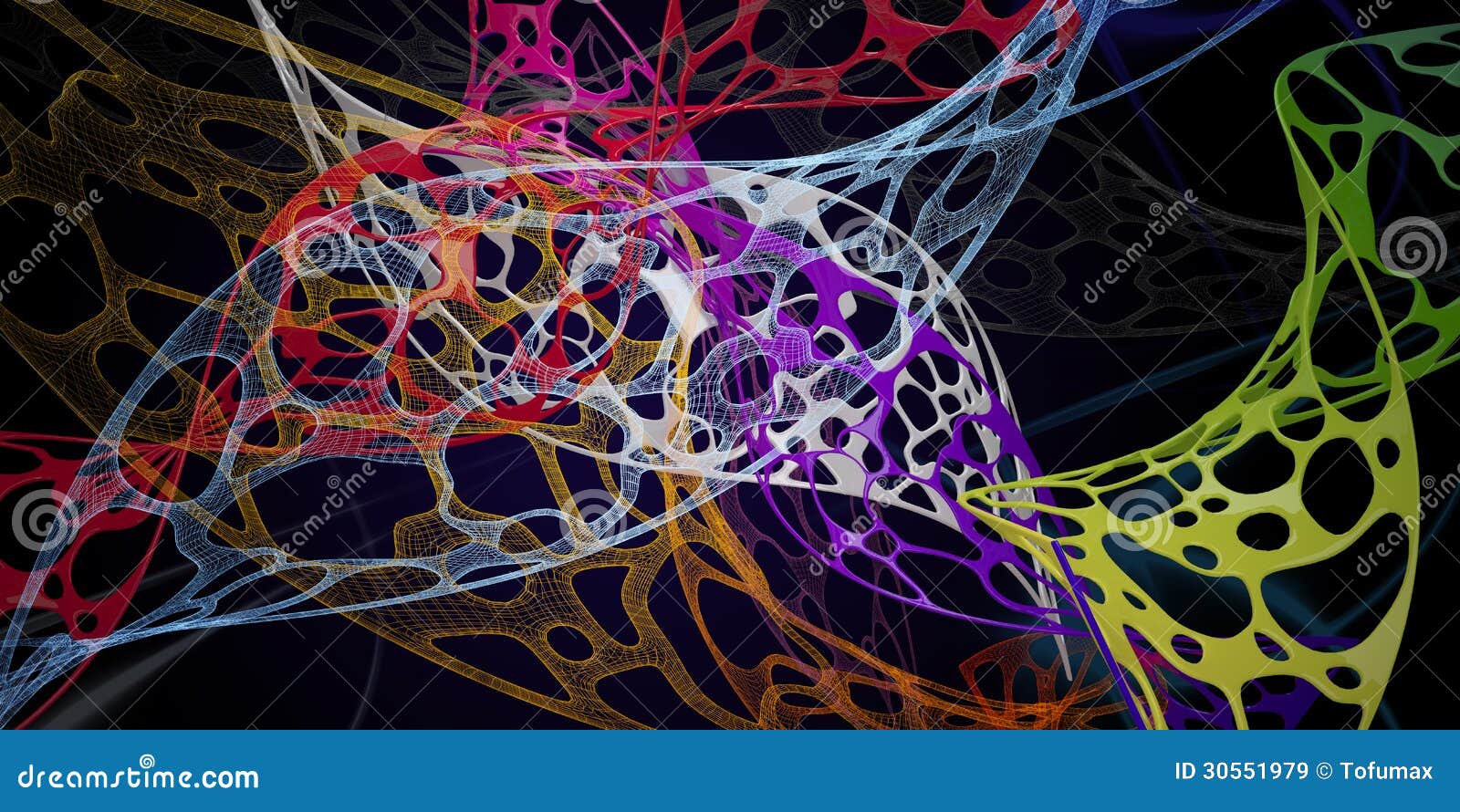 Voronoi cell stock illustration. Illustration of microscopic - 30551979
