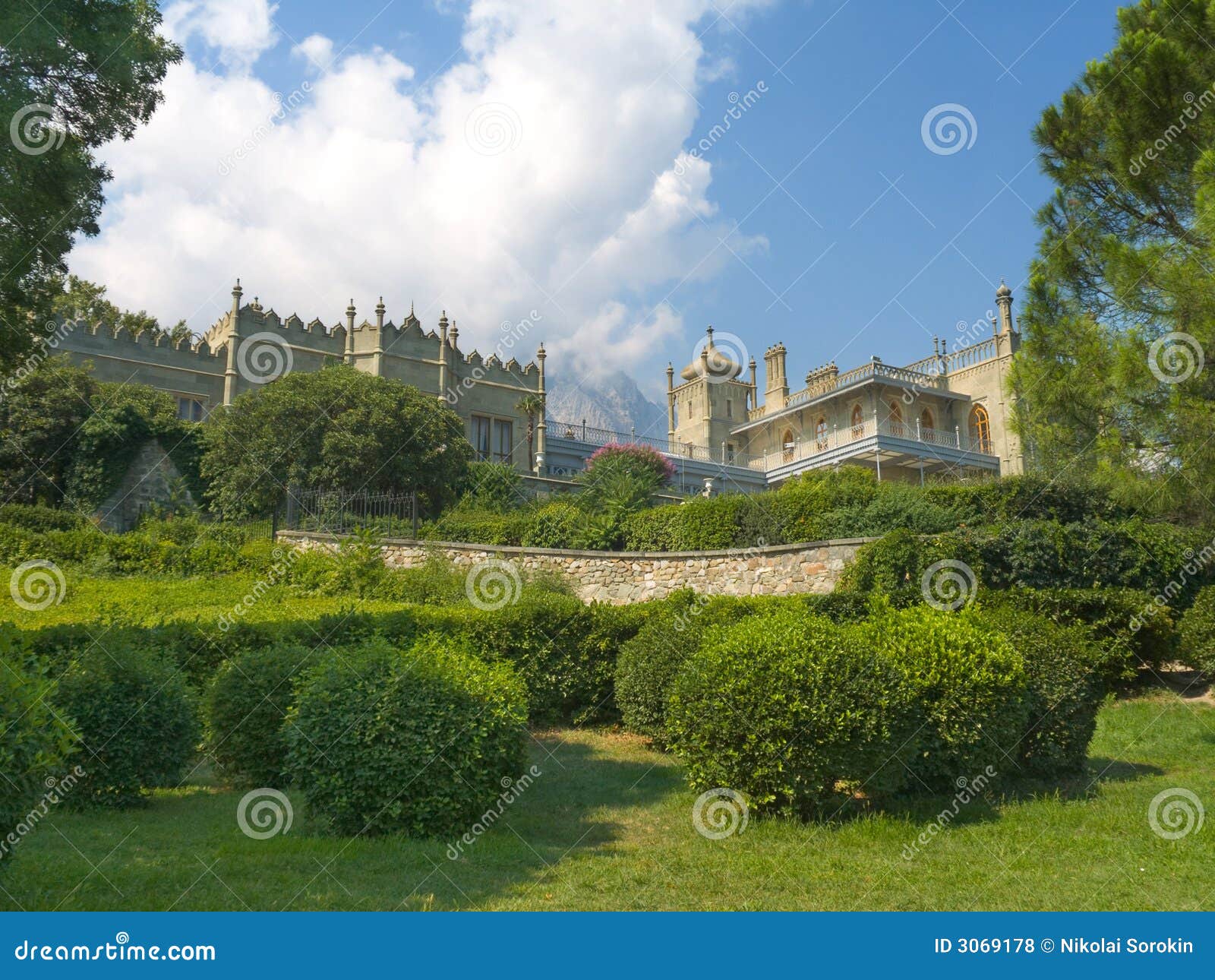 Vorontsov Palace stock photo. Image of chateau, estate - 3069178
