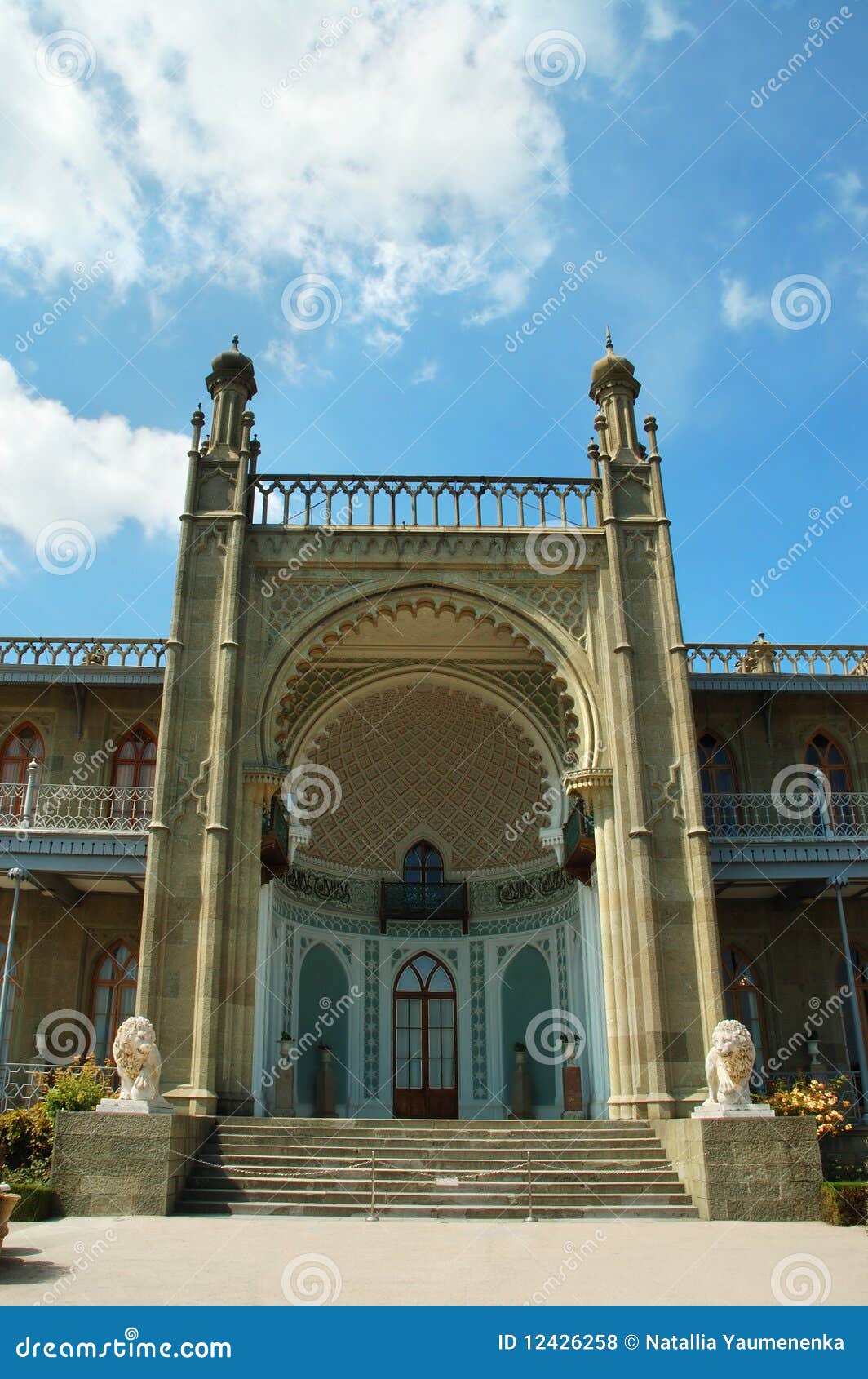 Vorontsov s Palace stock photo. Image of color, arch - 12426258