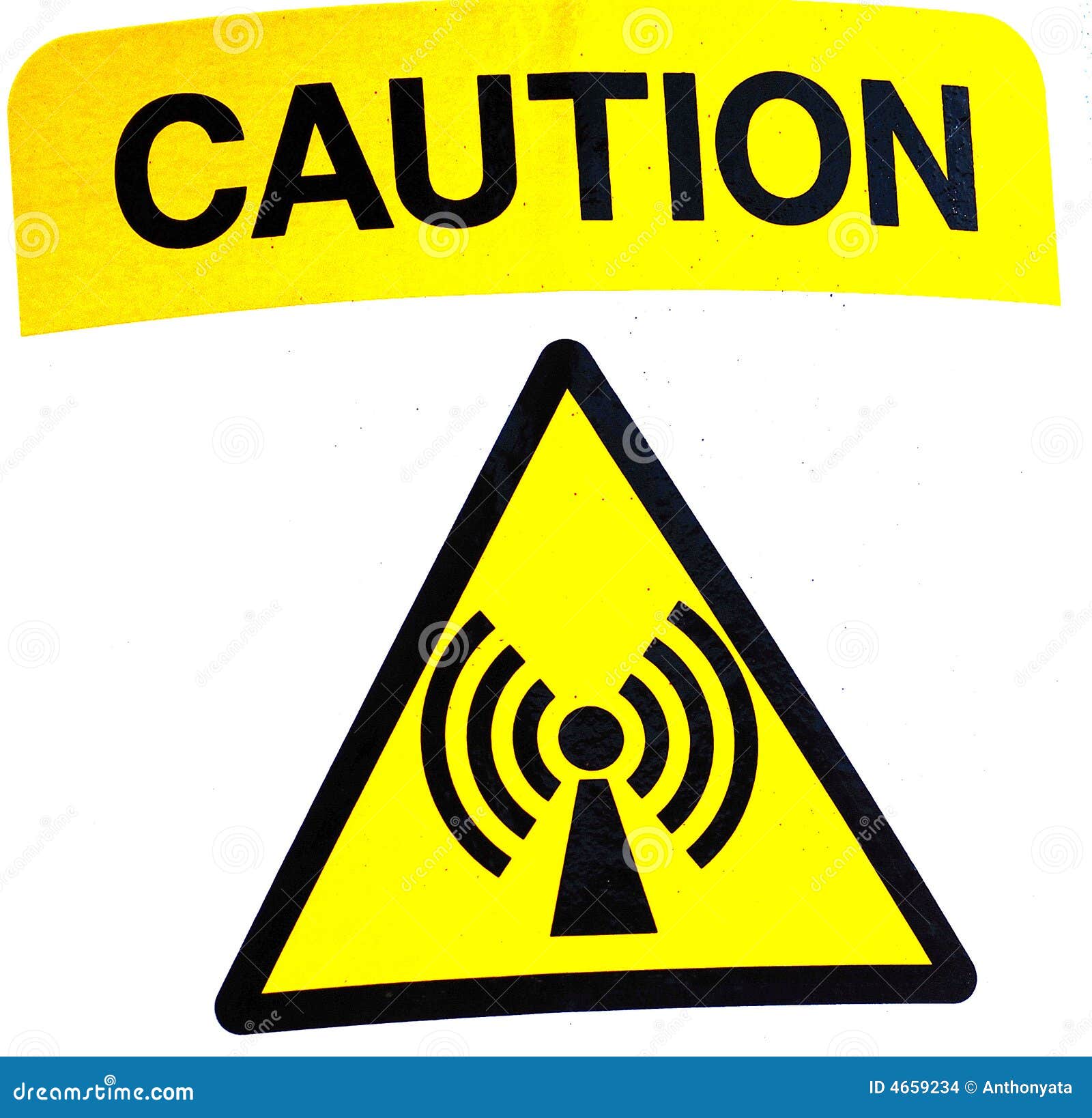 Vorsicht-Zeichen Bild. Bild: 4659234