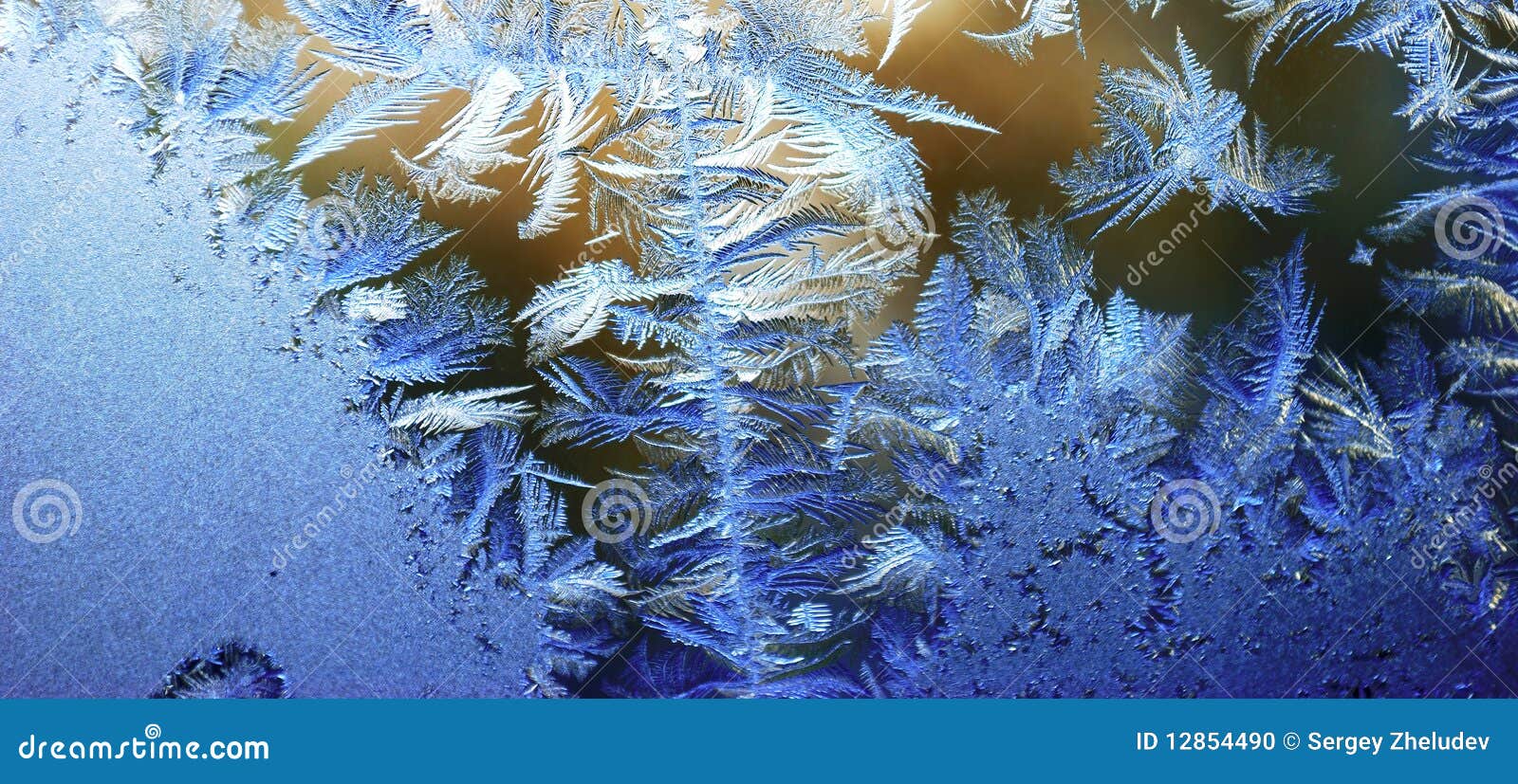 Vorst stock foto. Image of bevroren, kader, winter, kristal - 12854490