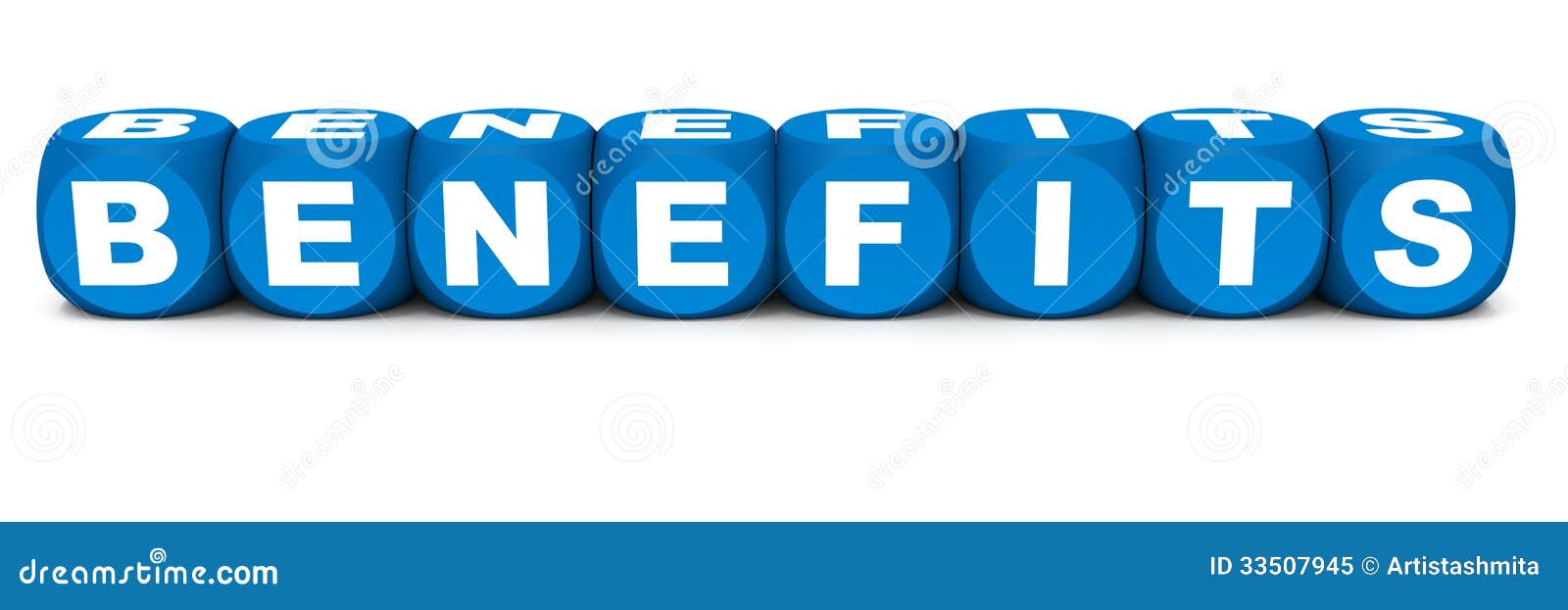 Vorteile stock abbildung. Illustration von vorteilhaft - 33507945