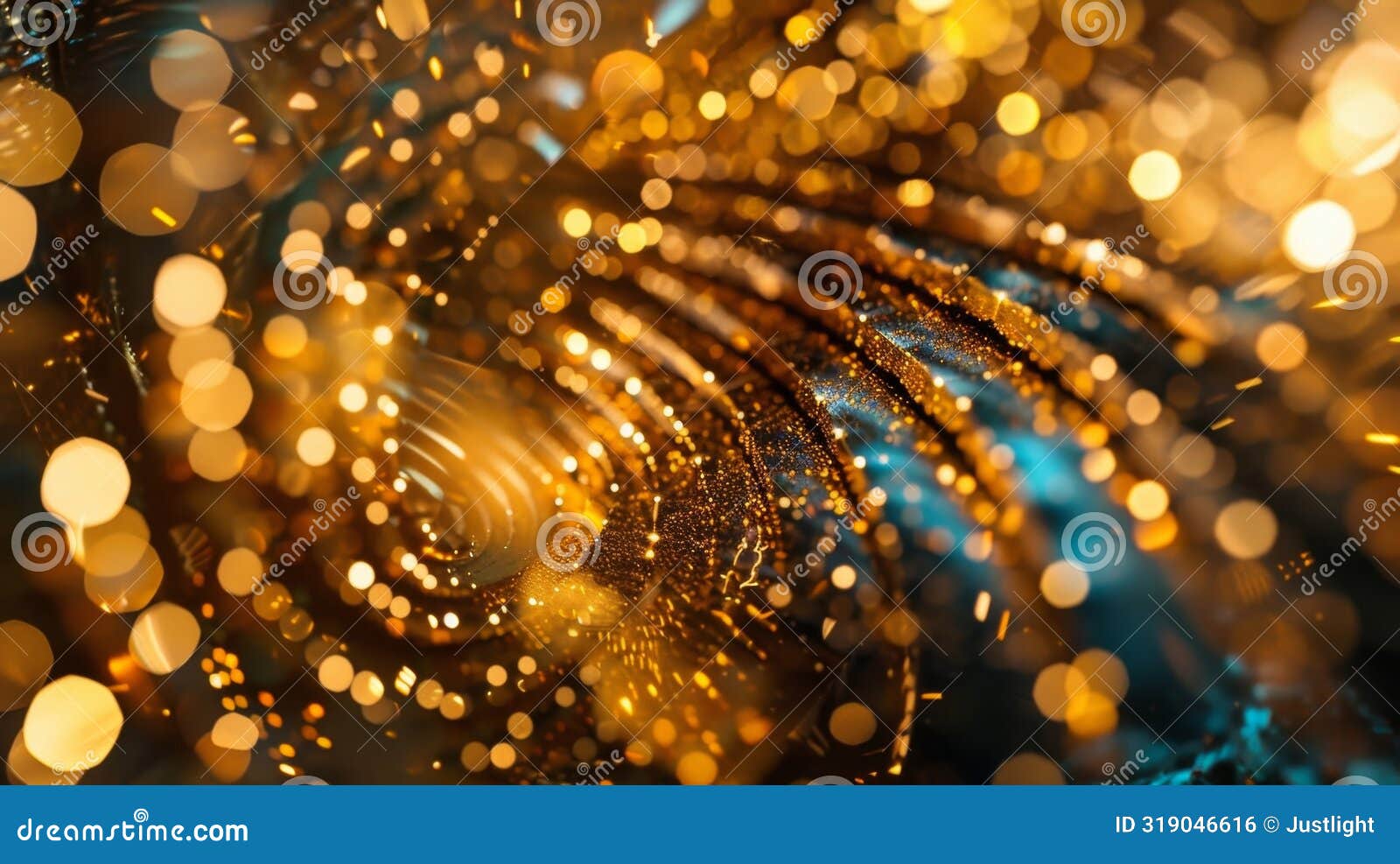 A Vortex of Abstract Tokens Swirling Around a Stack of Gold Bars ...