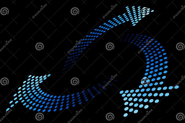 Vortex Arrow stock vector. Illustration of spin, spot - 7350708
