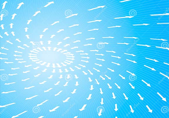 Vortex arrow background stock vector. Illustration of seamless - 7872415