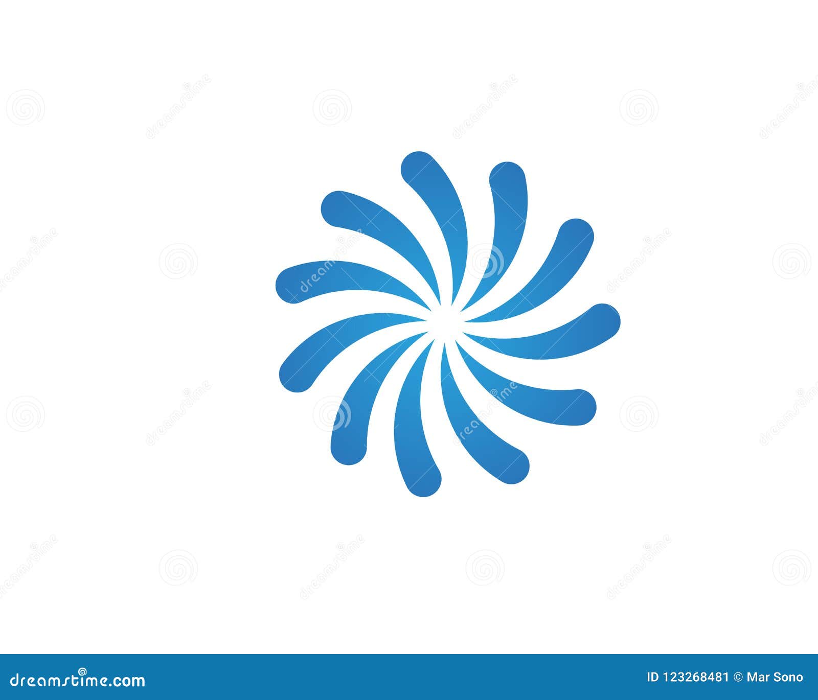 Vortex Circle Logo and Symbols Template Icons Stock Vector ...