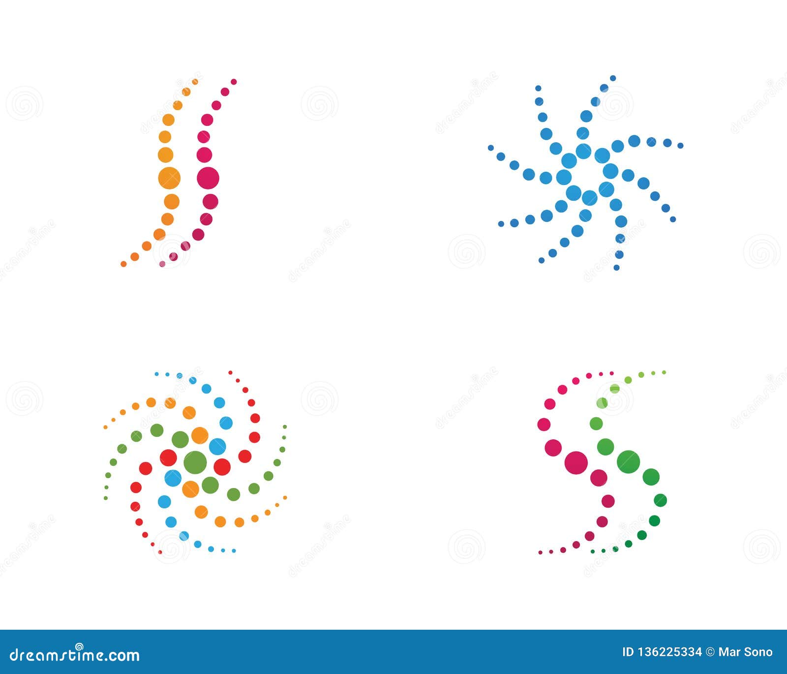Vortex Circle Logo and Symbols Template Vector Stock Vector ...