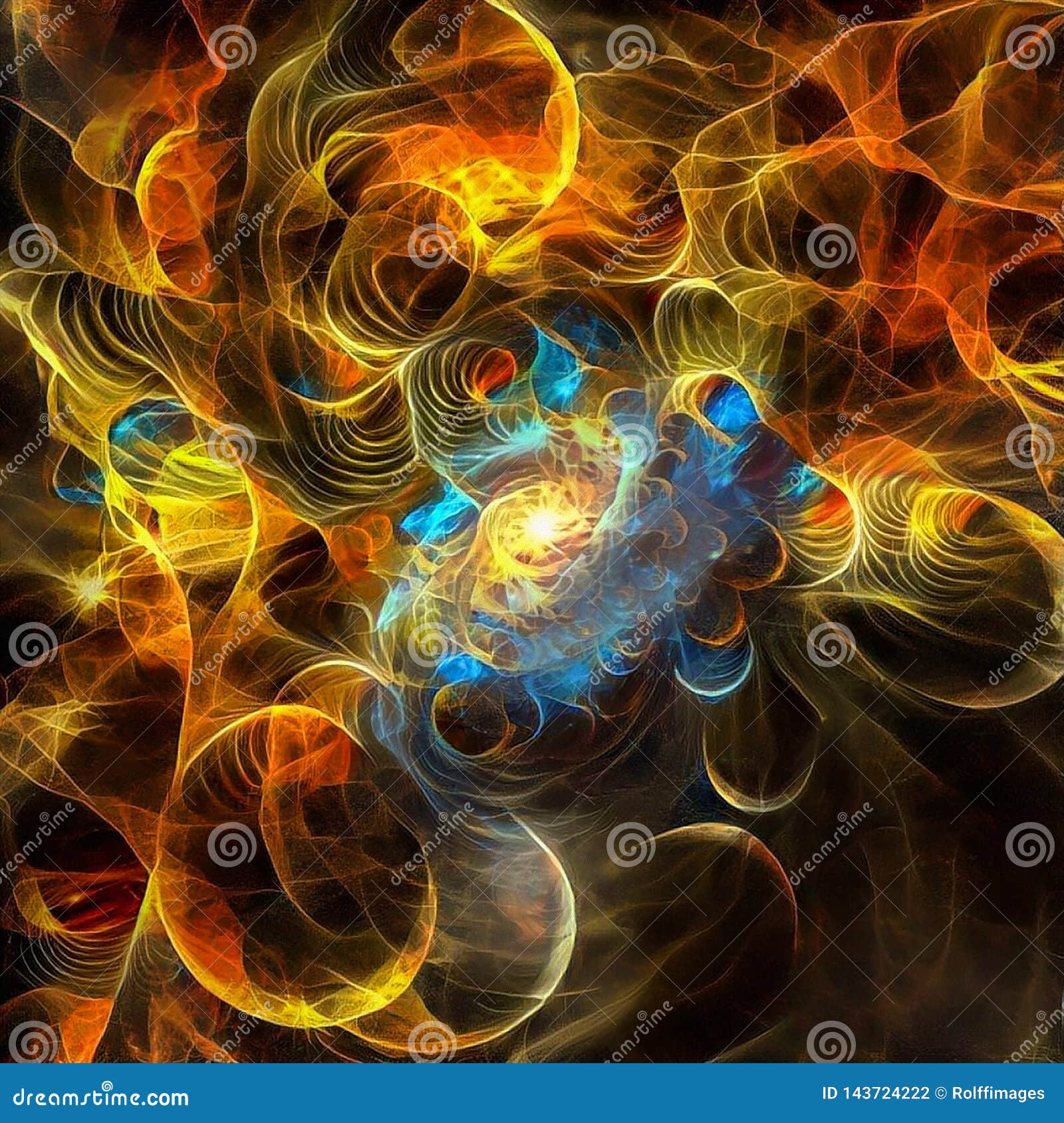 Vortex of Colors stock illustration. Illustration of futuristic - 143724222