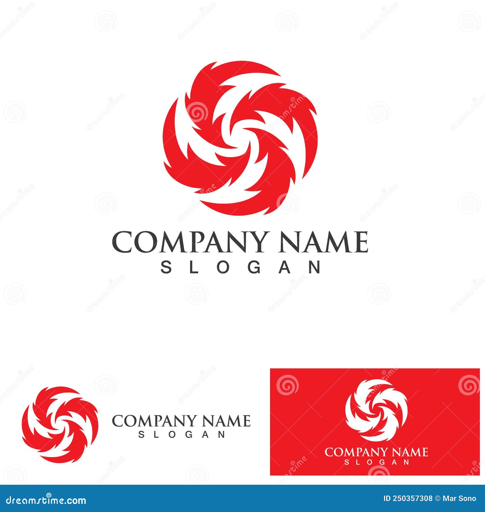 Vortex Fireball Logo and Symbol Vector Stock Vector - Illustration of ...