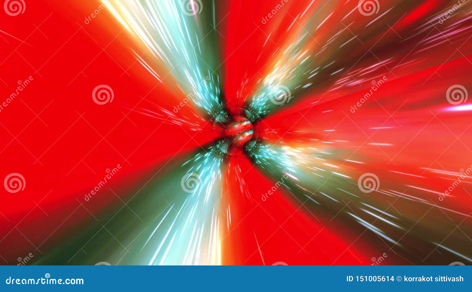 Vortex Hyperspace Tunnel Wormhole Time and Space, Seamless Loop, Warp ...