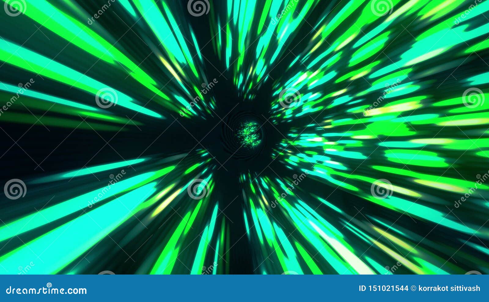 Vortex Hyperspace Tunnel Wormhole Time and Space, Seamless Loop, Warp ...