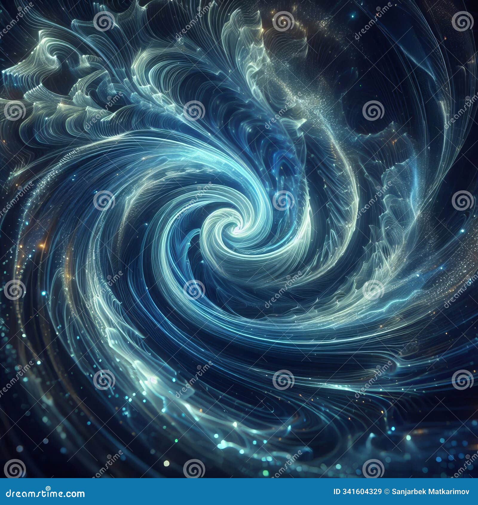 Vortex Like Structures Currents Holography Creates Stunning Vort Stock ...