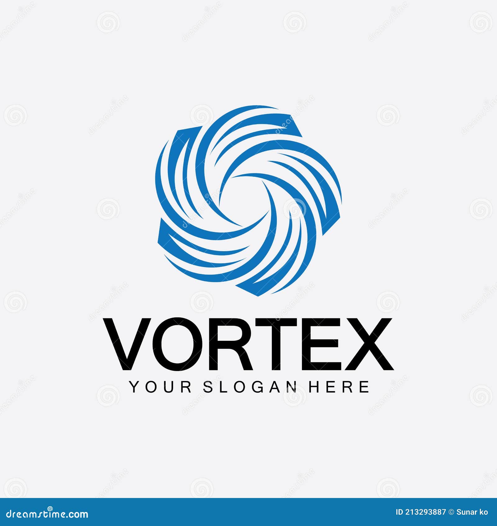 Vortex Logo Symbol Icon Illustration Design Vector.Tornado, Vortex ...