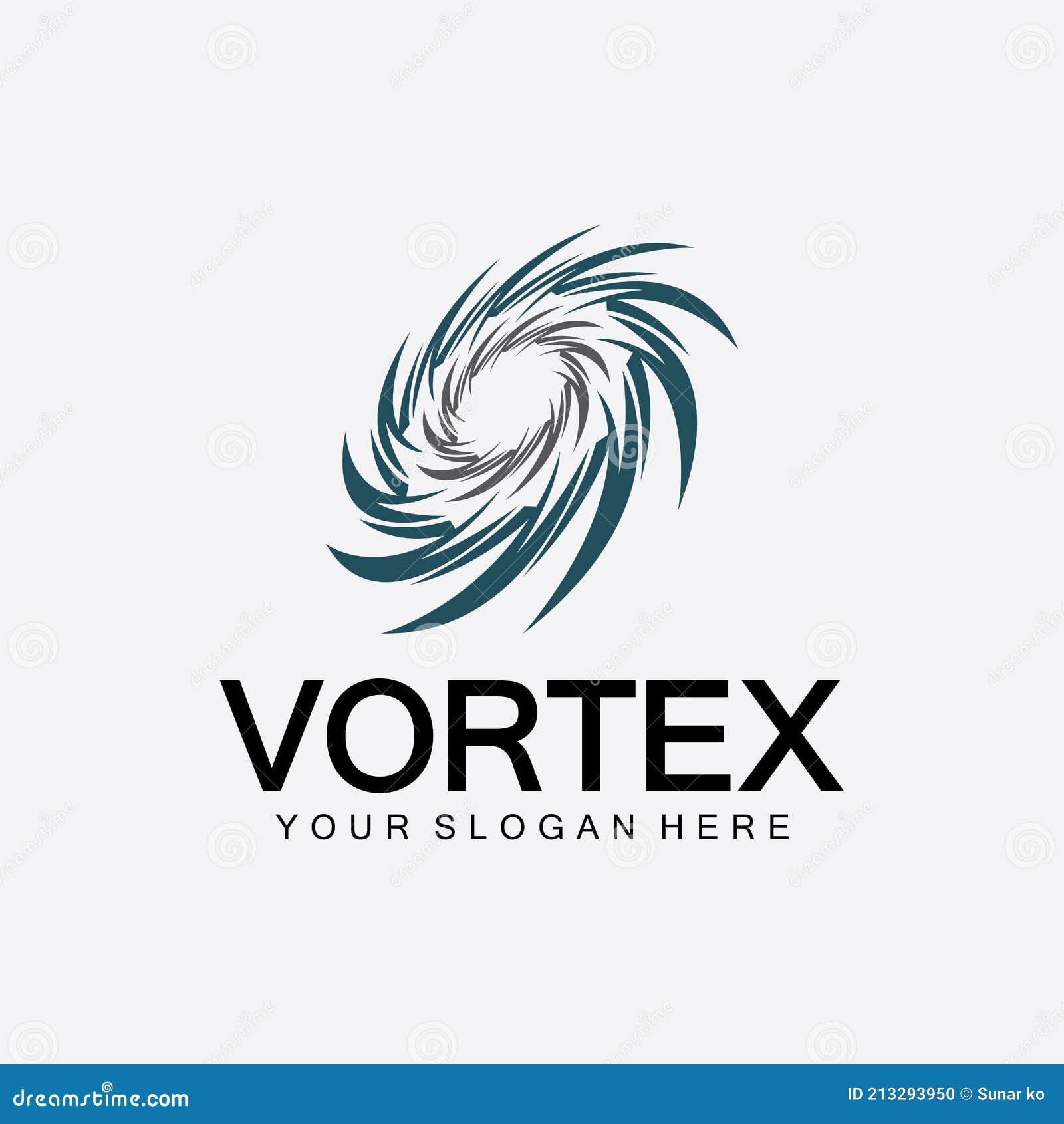 Vortex Logo Symbol Icon Illustration Design Vector.Tornado, Vortex ...