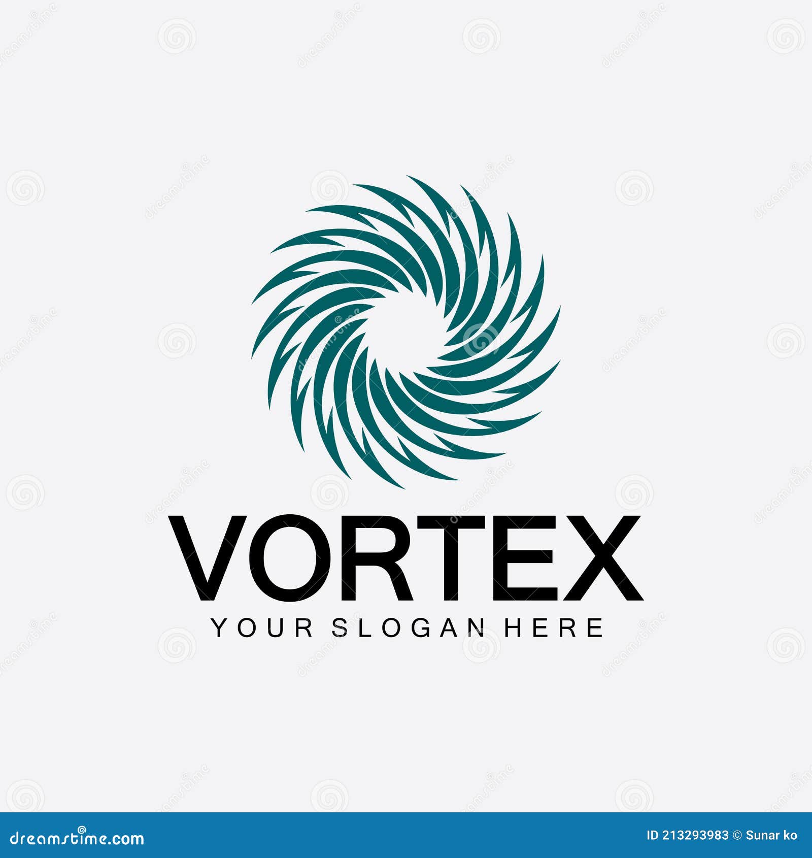 Vortex Logo Symbol Icon Illustration Design Vector.Tornado, Vortex ...