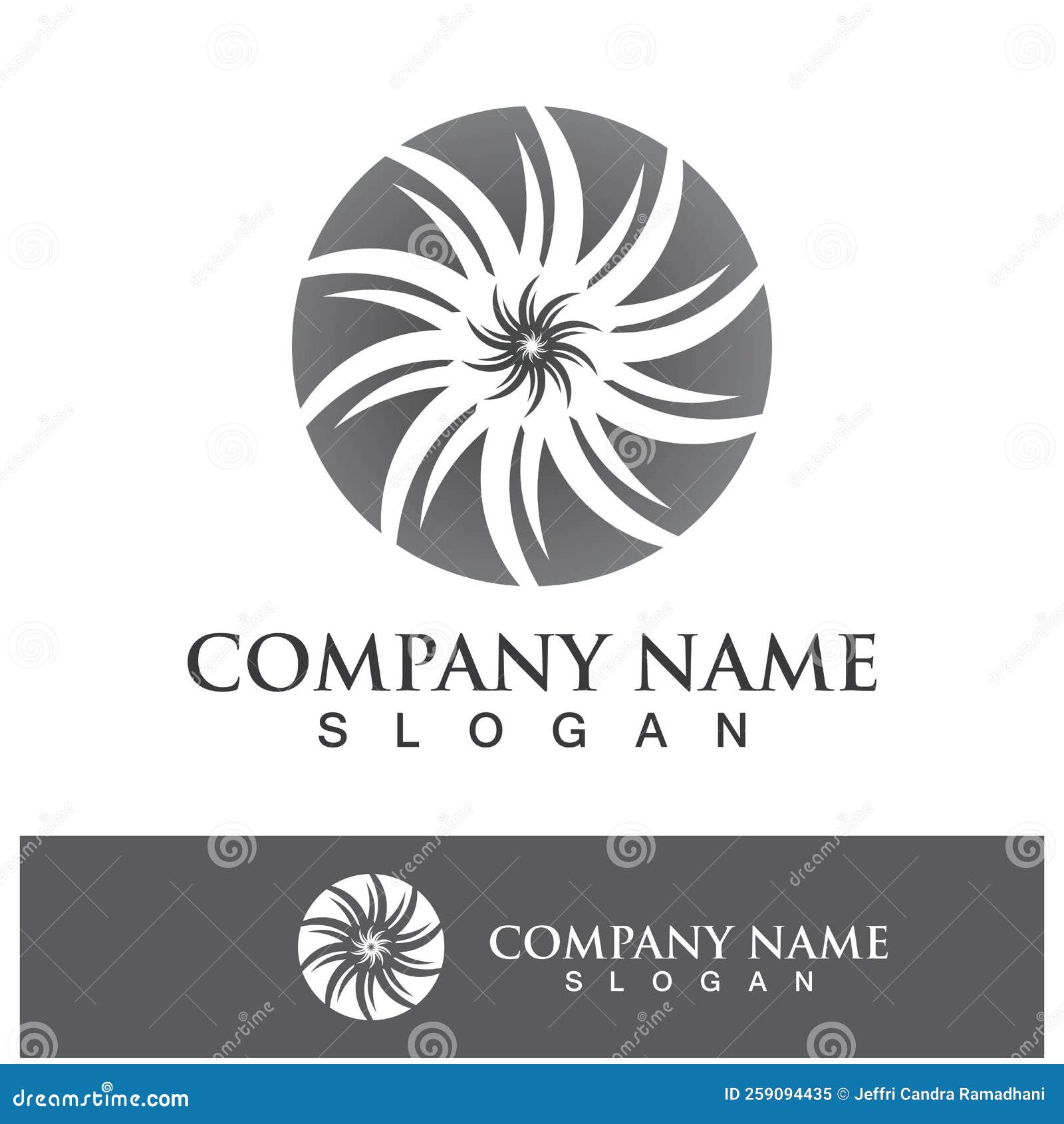 Vortex Logo Symbol Icon Illustration Stock Vector - Illustration of ...