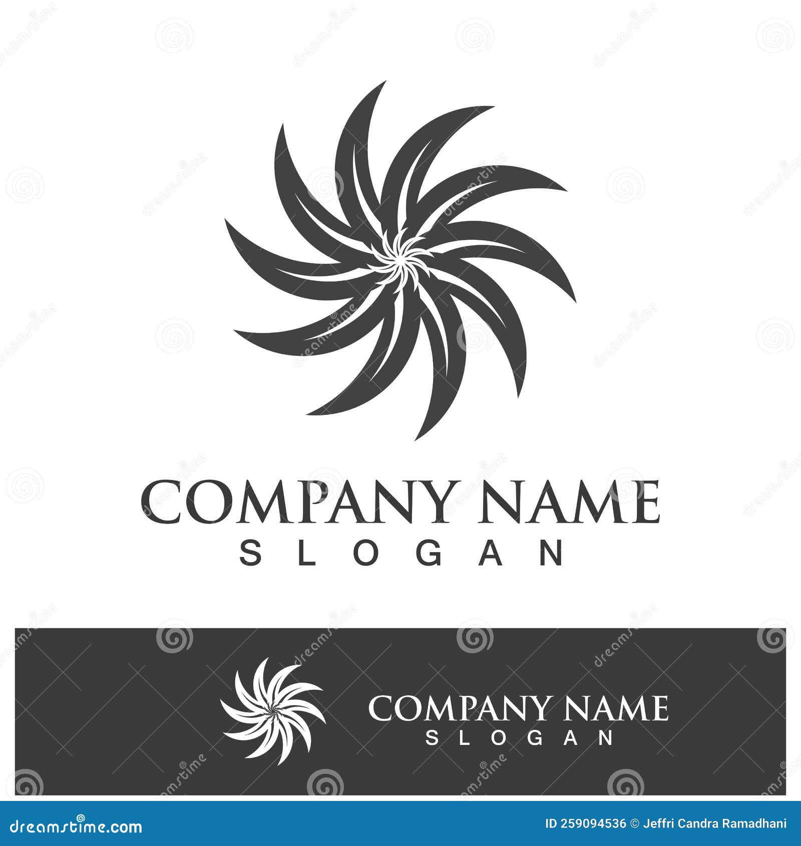 Vortex Logo Symbol Icon Illustration Stock Vector - Illustration of ...