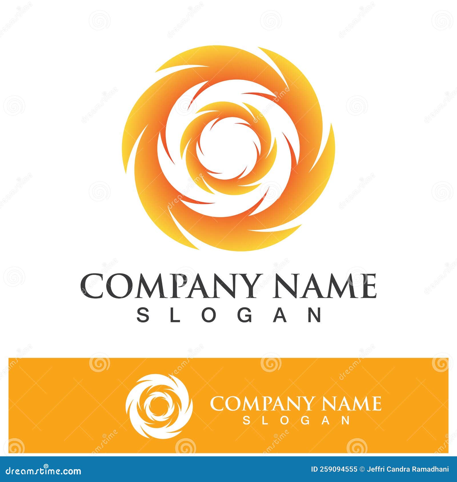 Vortex Logo Symbol Icon Illustration Stock Vector - Illustration of ...