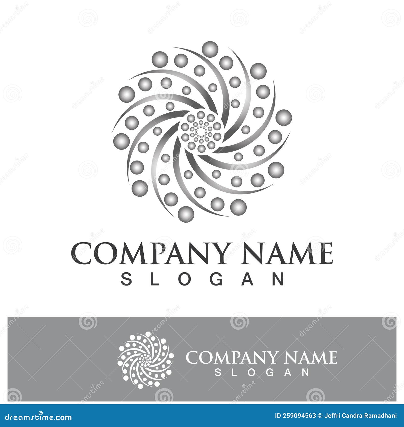 Vortex Logo Symbol Icon Illustration Stock Vector - Illustration of ...