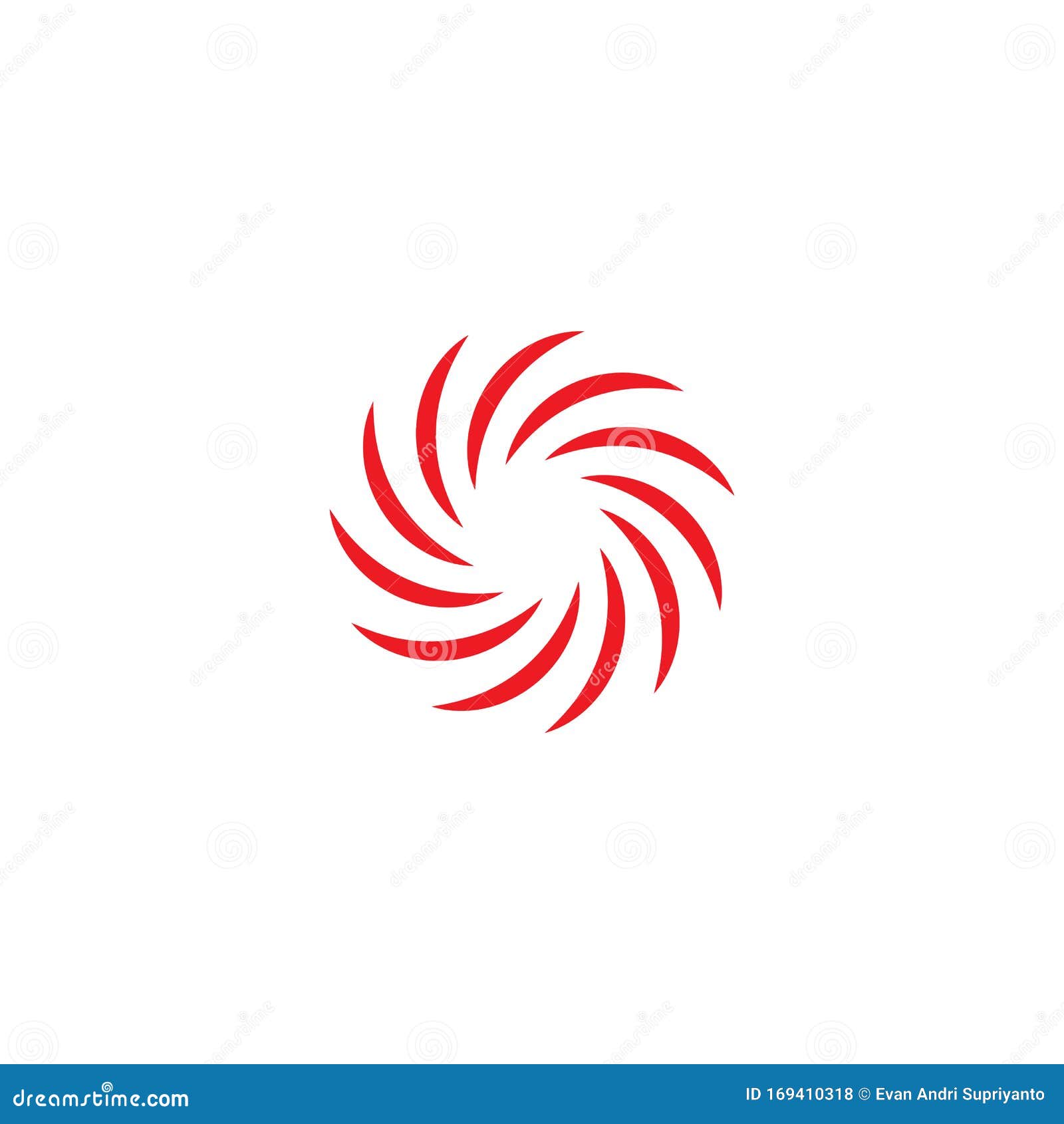 Vortex Logo Template Vector Symbol Stock Vector - Illustration of ...