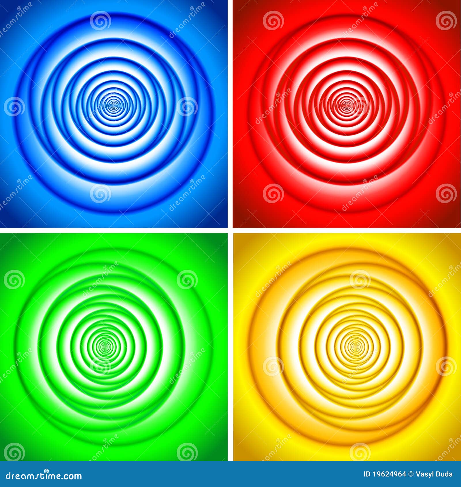 Vortex set stock vector. Illustration of cool, space - 19624964