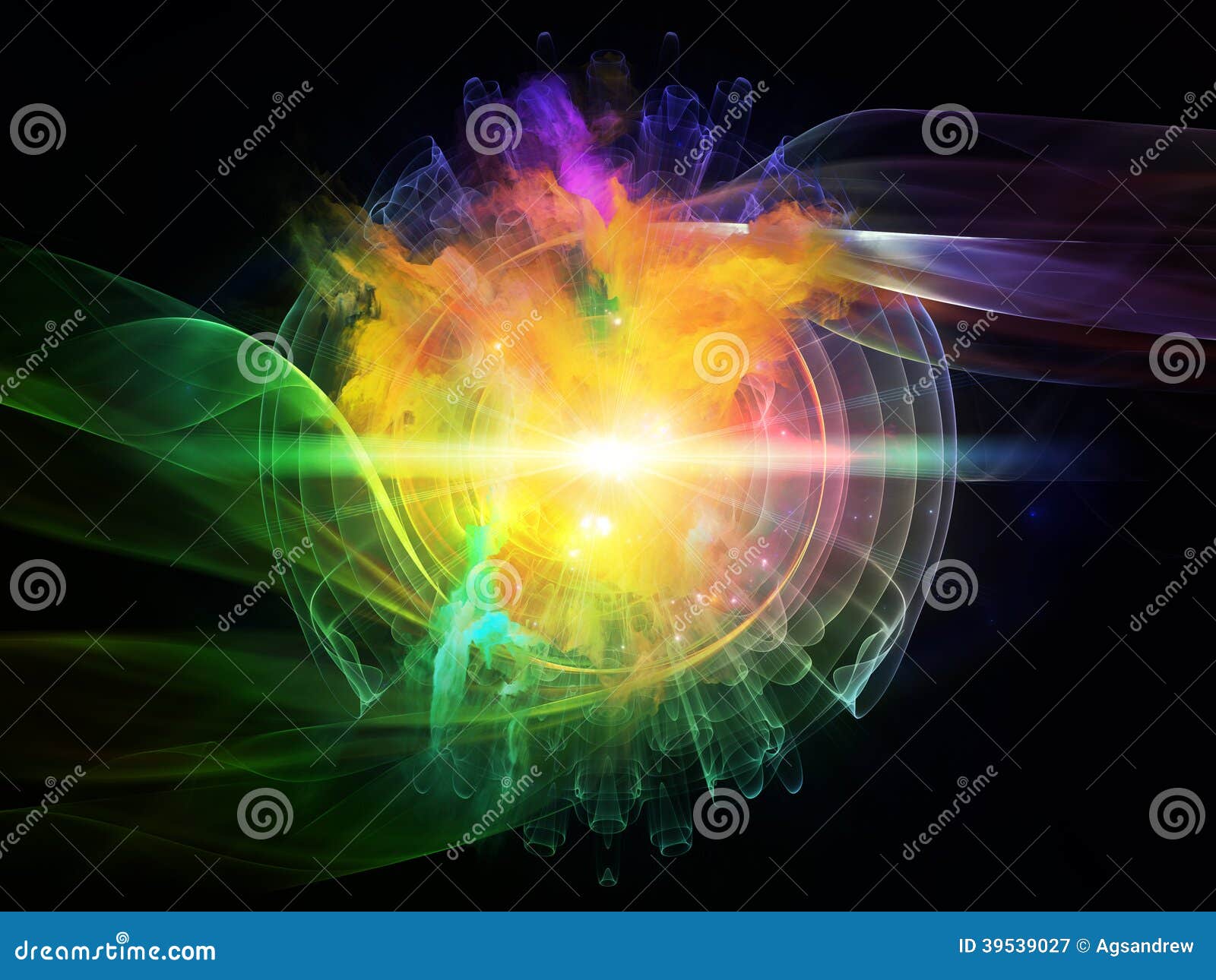 Vortex in Space stock illustration. Illustration of black - 39539027