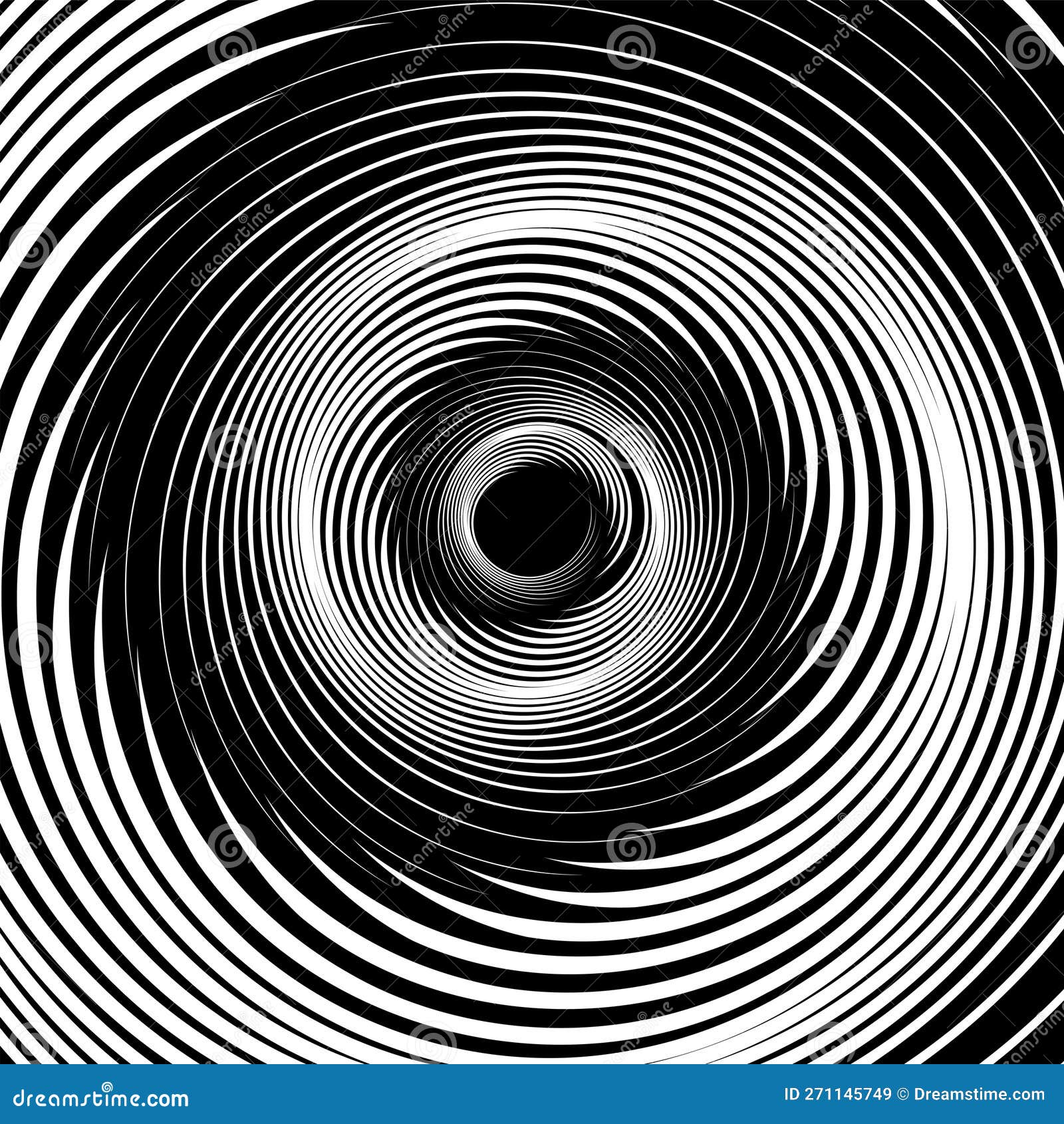 Vortex Swirl Movement. Abstract Textured Black and White Background ...