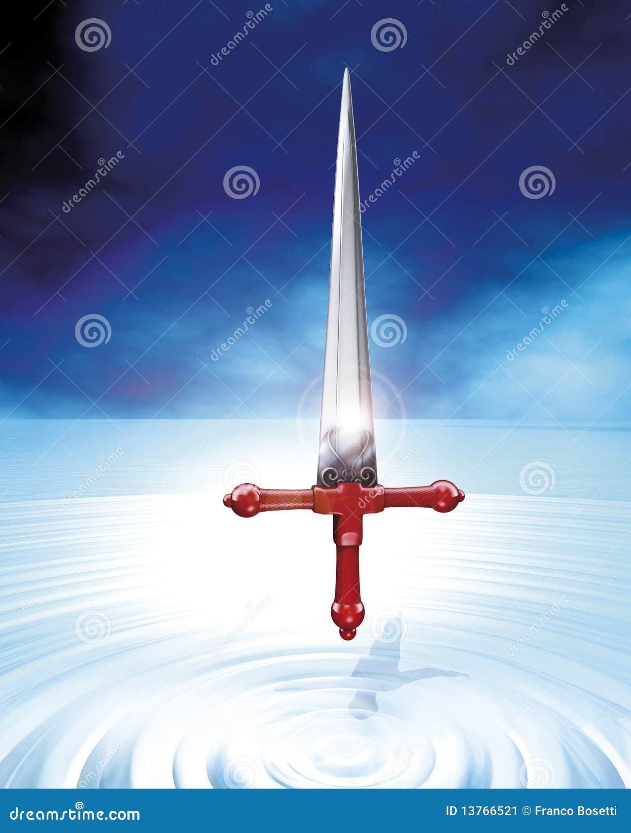 Vortex sword stock illustration. Illustration of medieval - 13766521