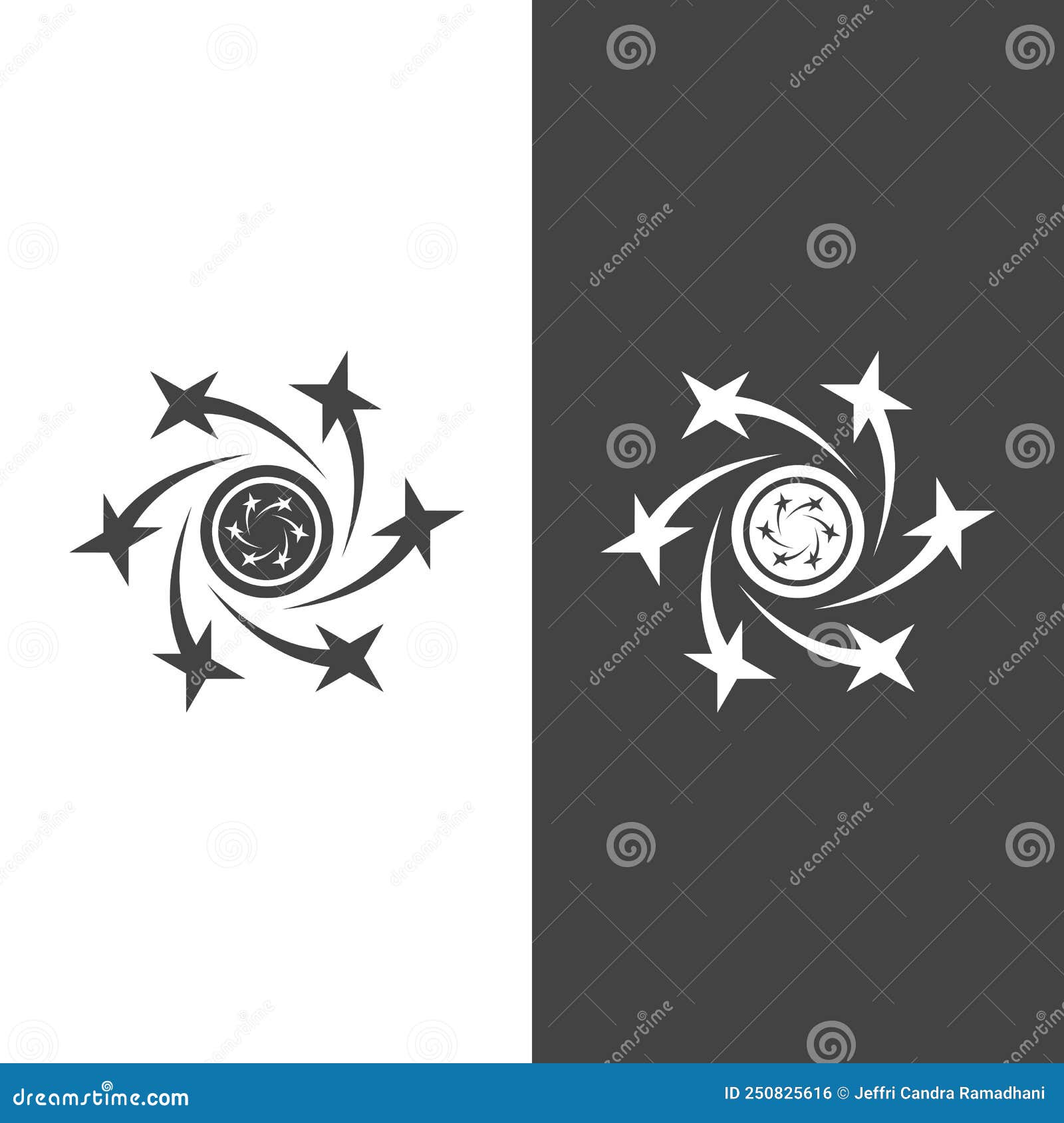 Vortex Vector Illustration Icon Stock Vector - Illustration of dynamic ...