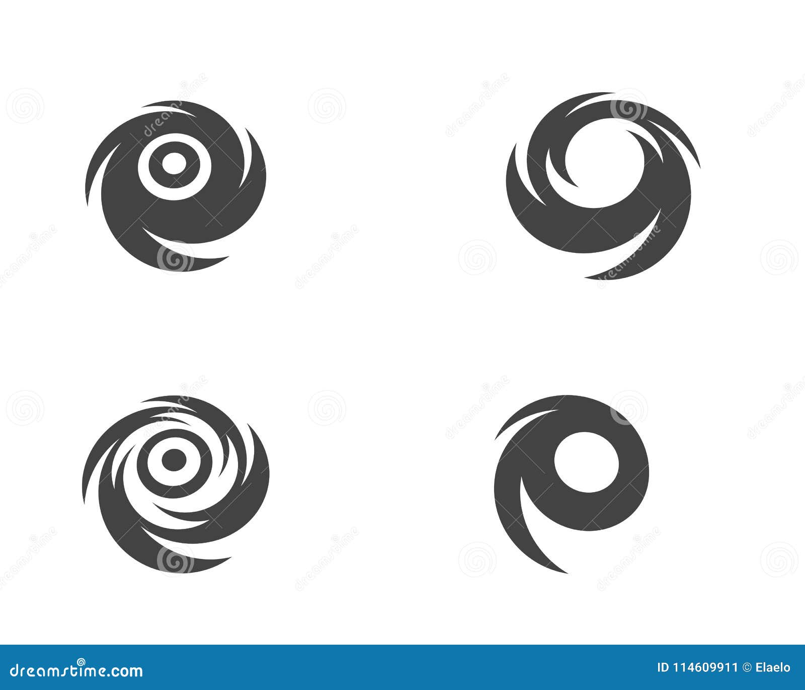 Vortex Vector Illustration Icon | CartoonDealer.com #172266602