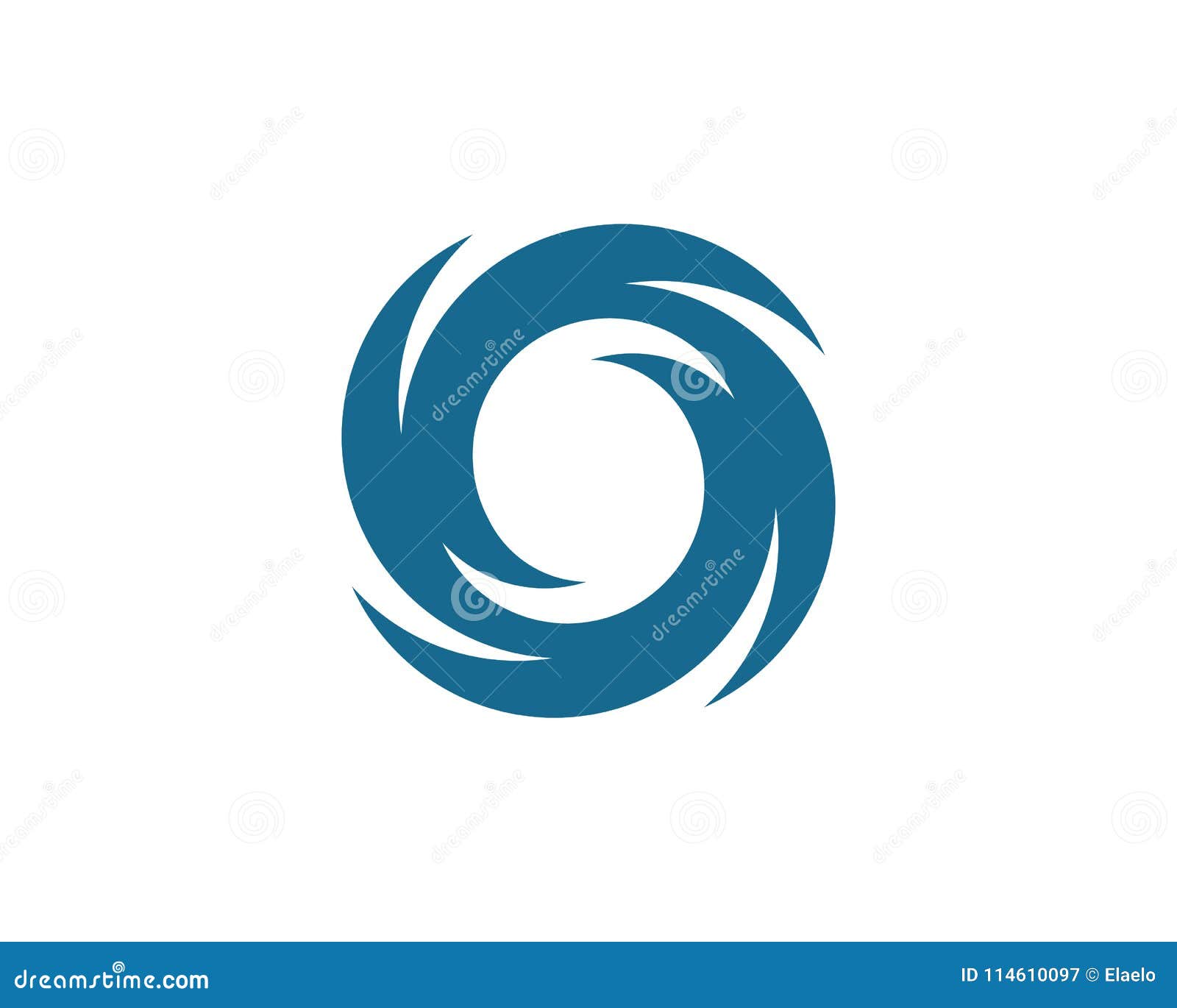 Vortex Vector Illustration Icon Logo Stock Vector - Illustration of ...
