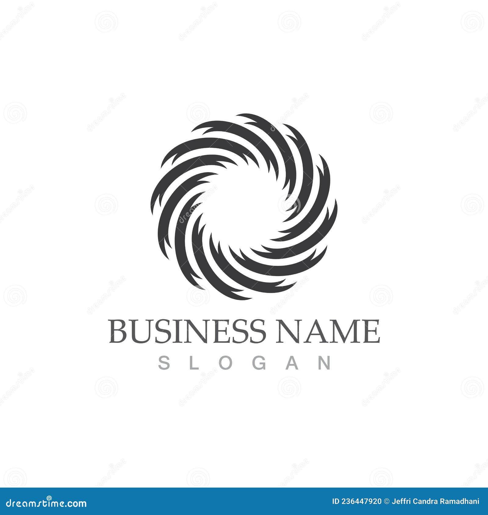 Vortex Vector Illustration Icon Logo Stock Vector - Illustration of ...