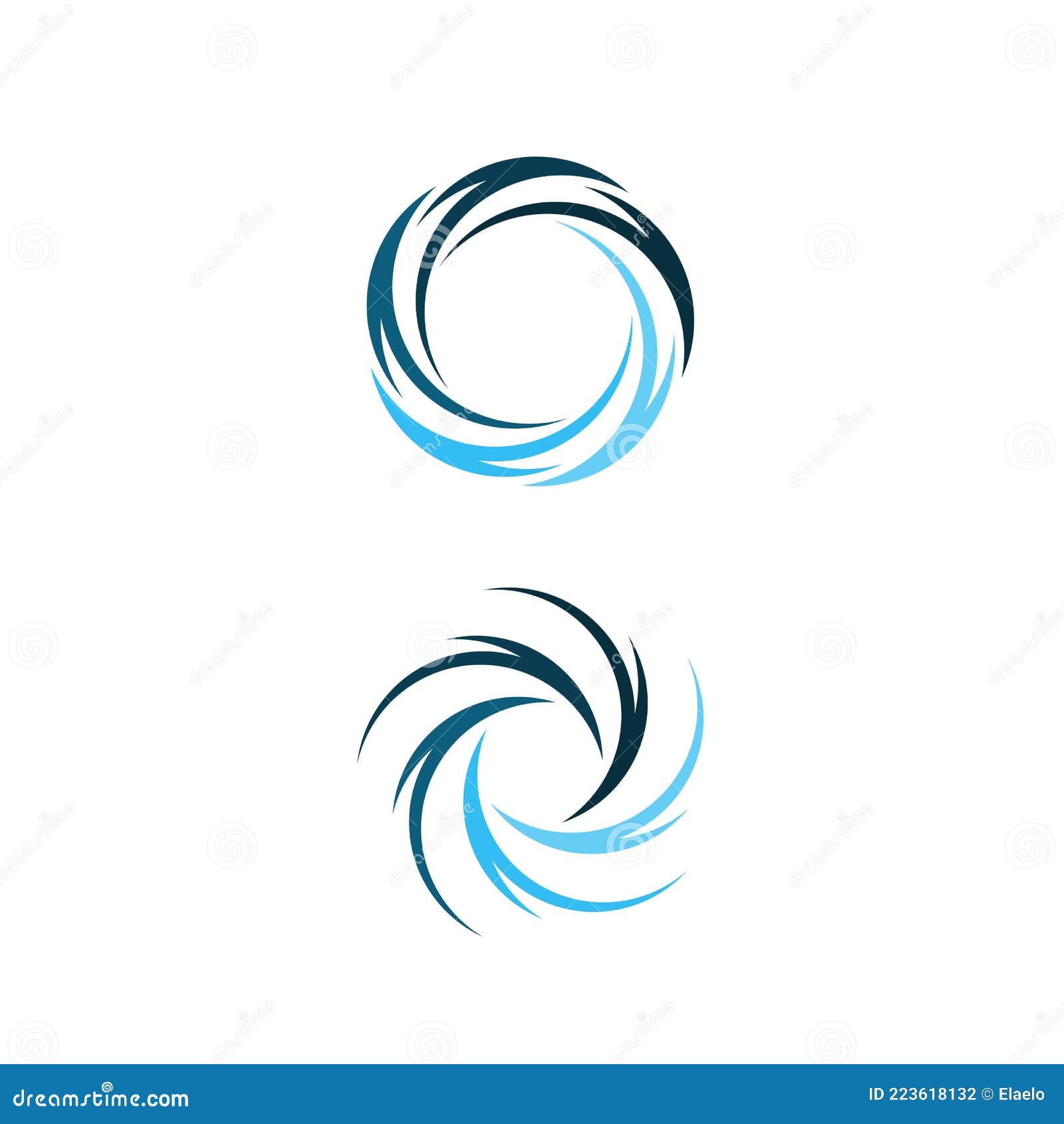 Vortex Vector Illustration Icon Design Stock Vector - Illustration of ...