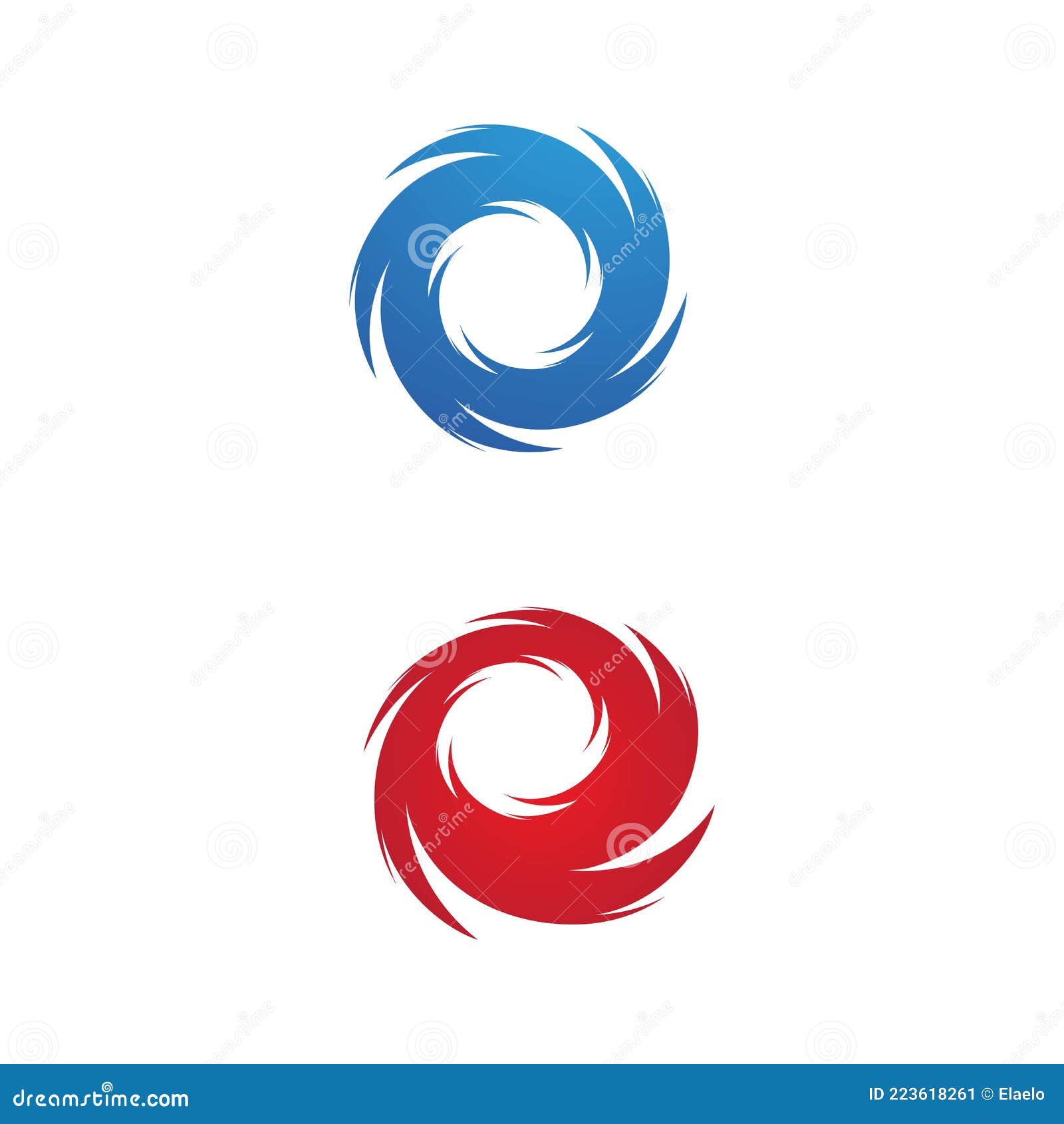 Vortex Vector Illustration Icon Design Stock Vector - Illustration of ...