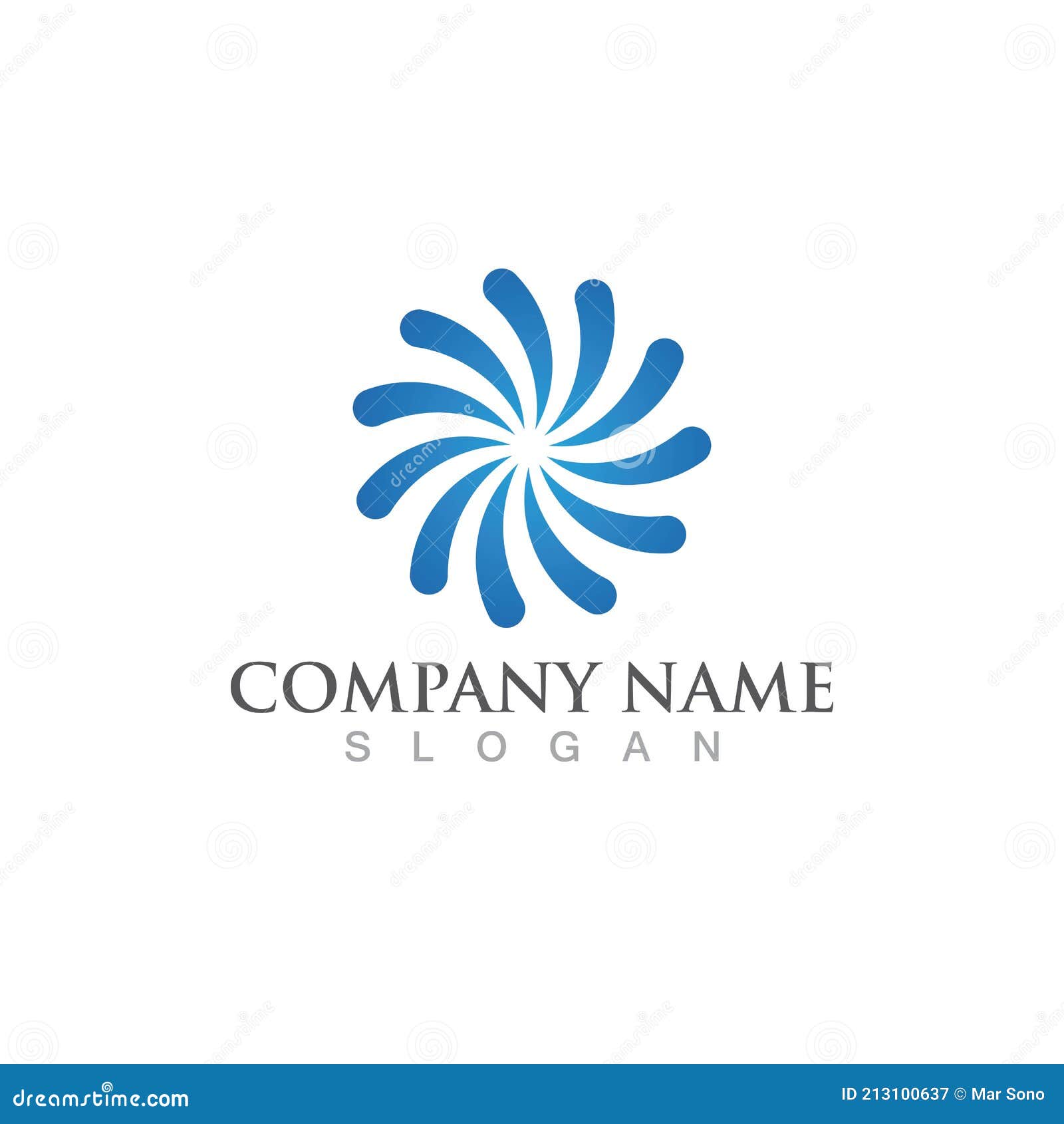 Vortex Water Vector Illustration Icon Stock Vector - Illustration of ...