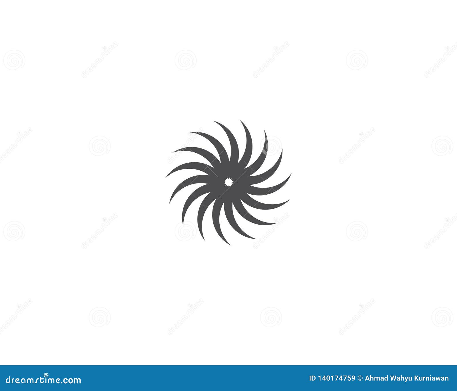 Vortex, Wave and Spiral Icon Stock Vector - Illustration of motion ...