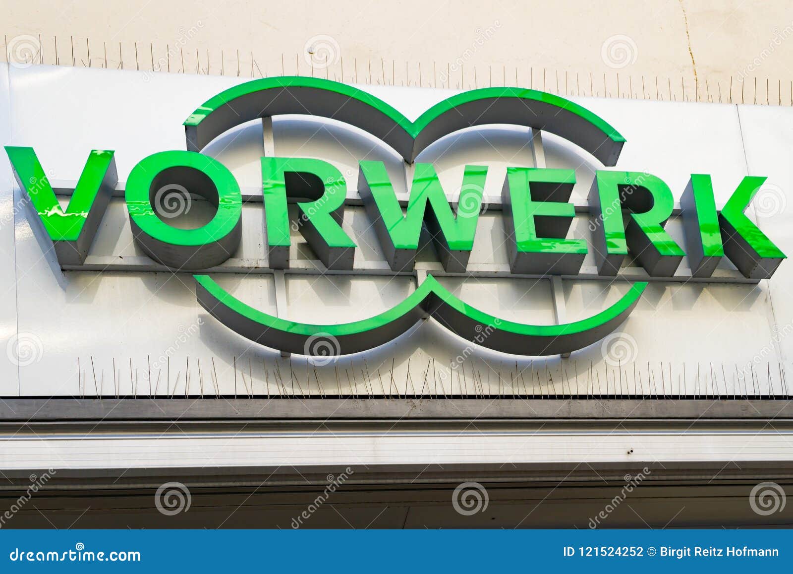 VORWERK-Logo auf Fassade redaktionelles stockfotografie. Bild von ...
