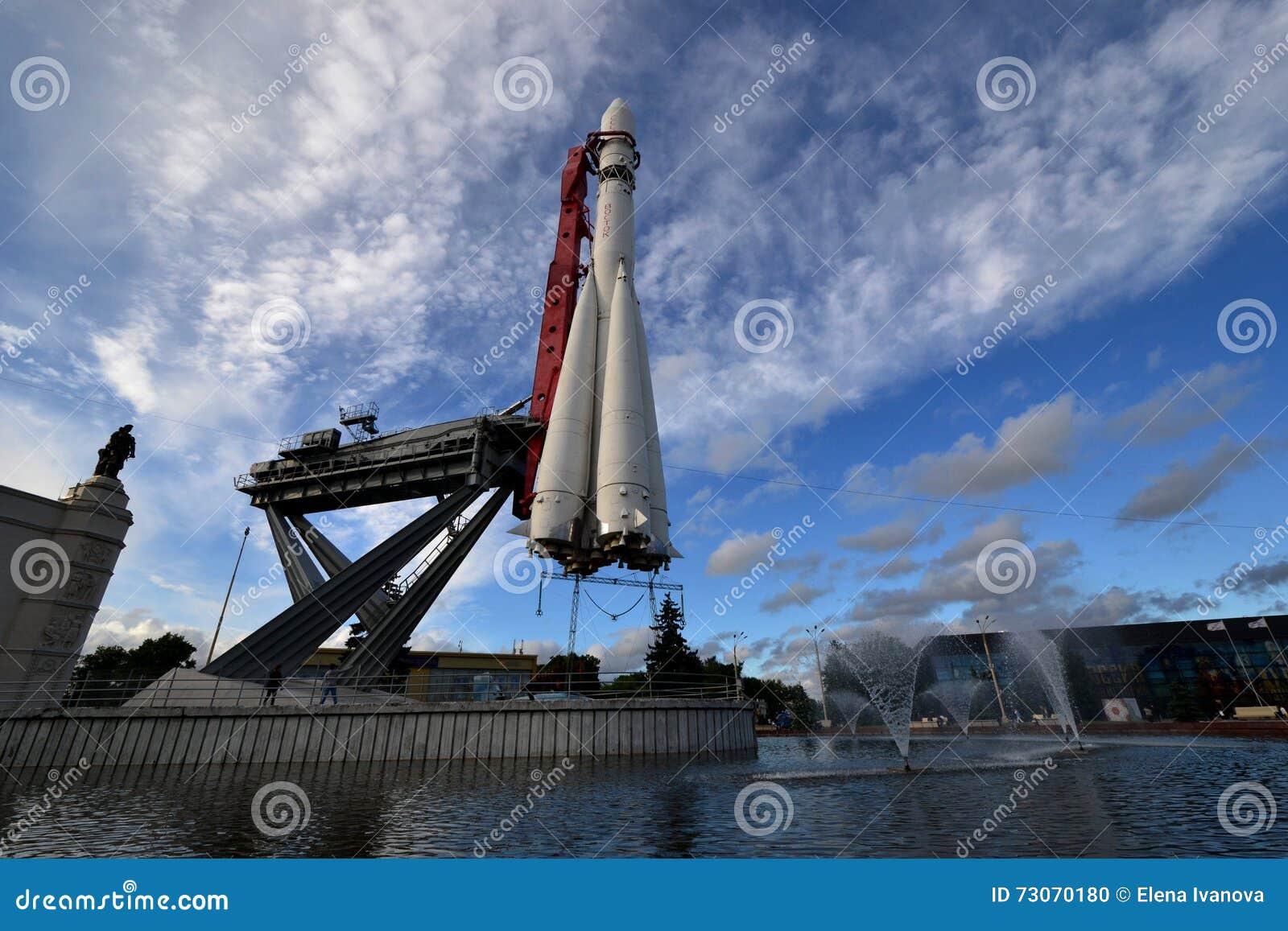 Vostok Rocket Vehicle Royalty-Free Stock Photography | CartoonDealer ...